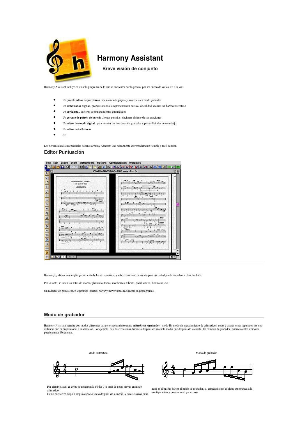 Harmony assistant manual by Loly Garcia - Issuu