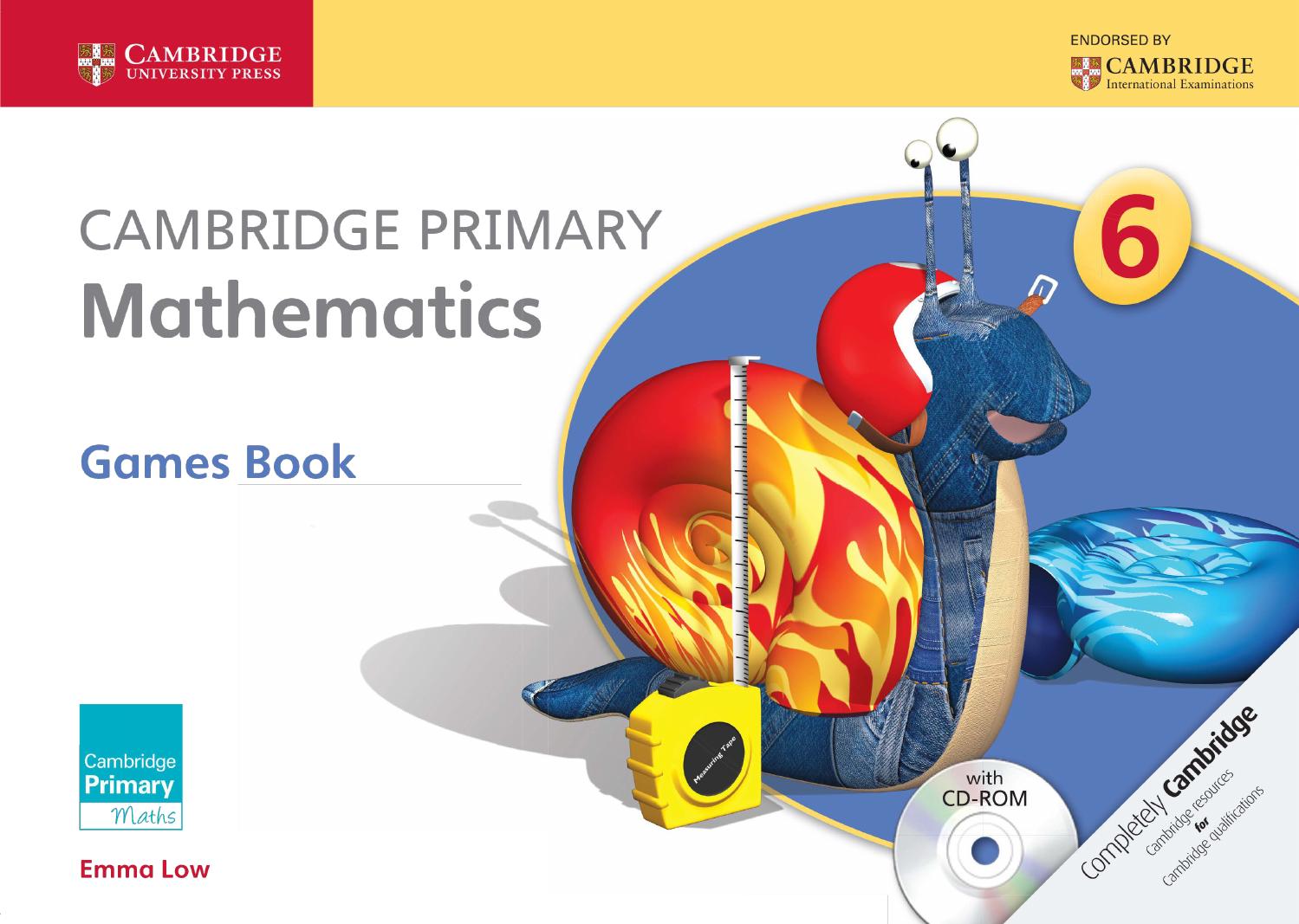Cambridge Primary Mathematics Games Book 6 by Cambridge International ...