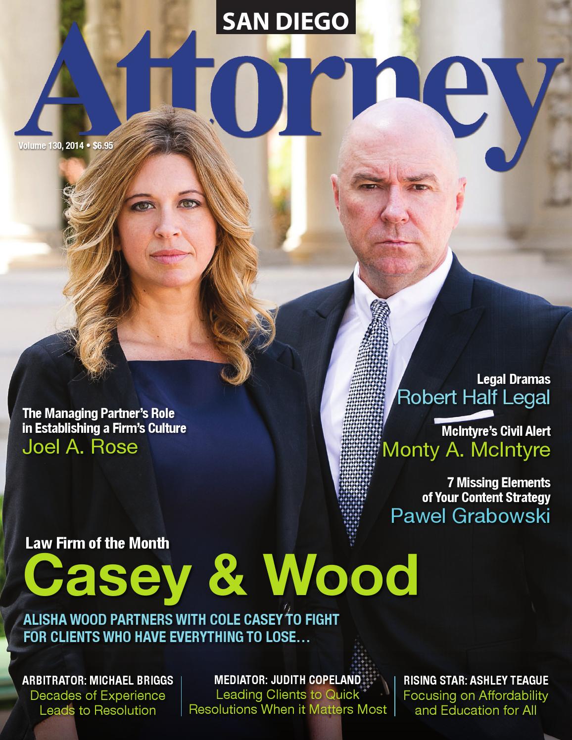 Attorney Journal, San Diego, Volume 130 by Attorney Journals - Issuu