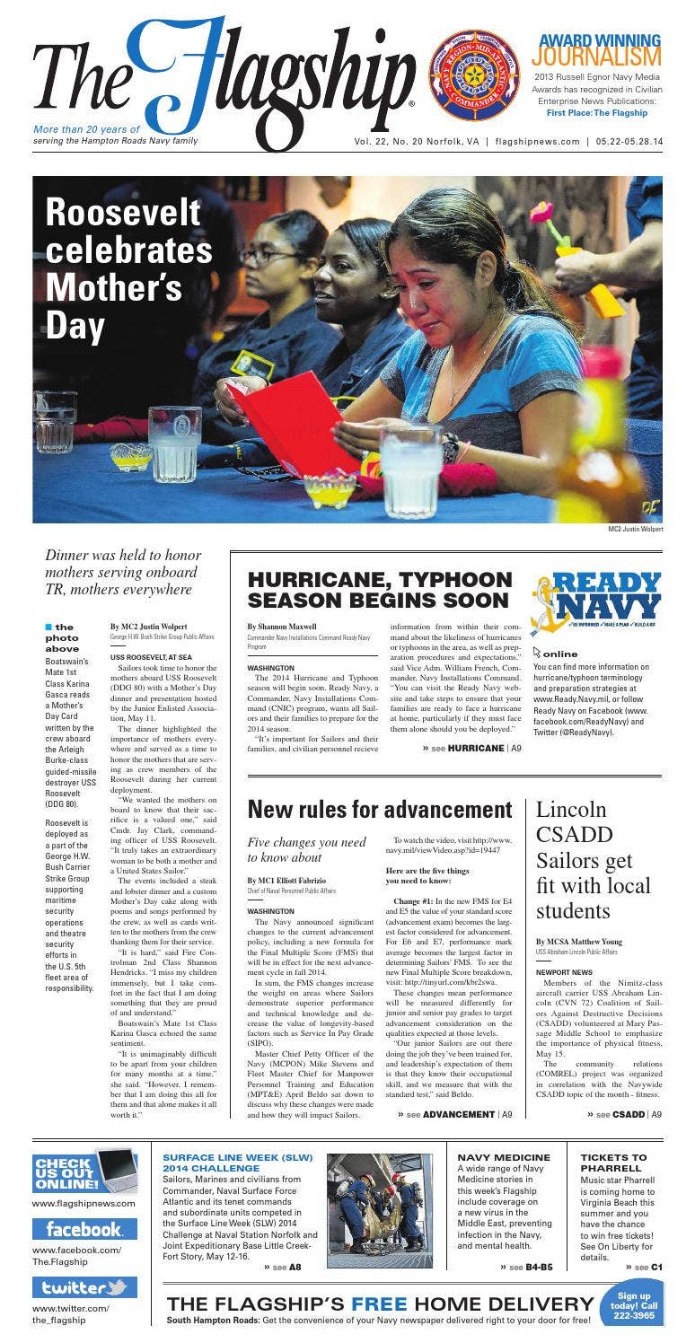 Flagship May 22, 2014 by Military News - Issuu