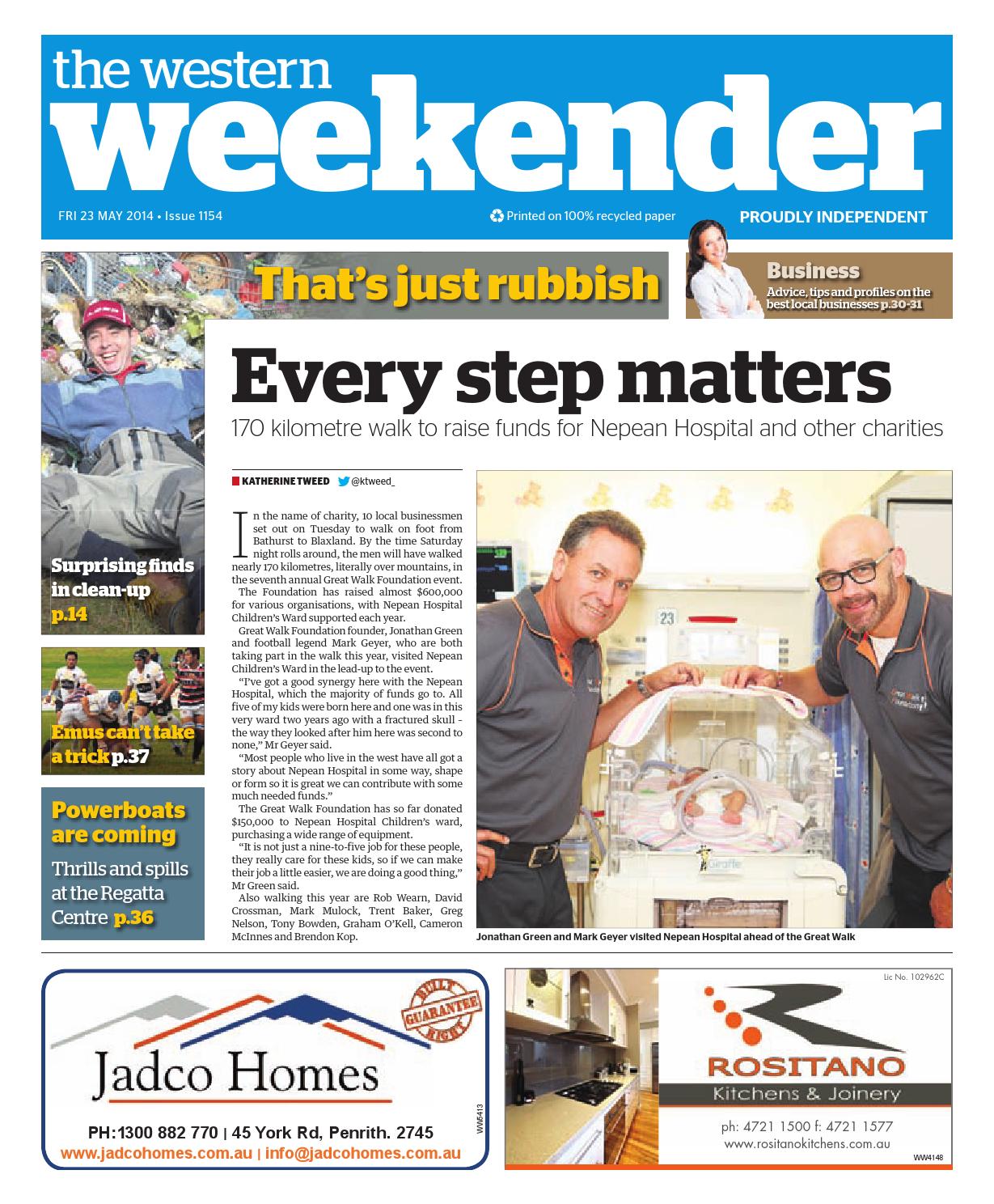 Western Weekender May 23 by Western Sydney Publishing Group - Issuu