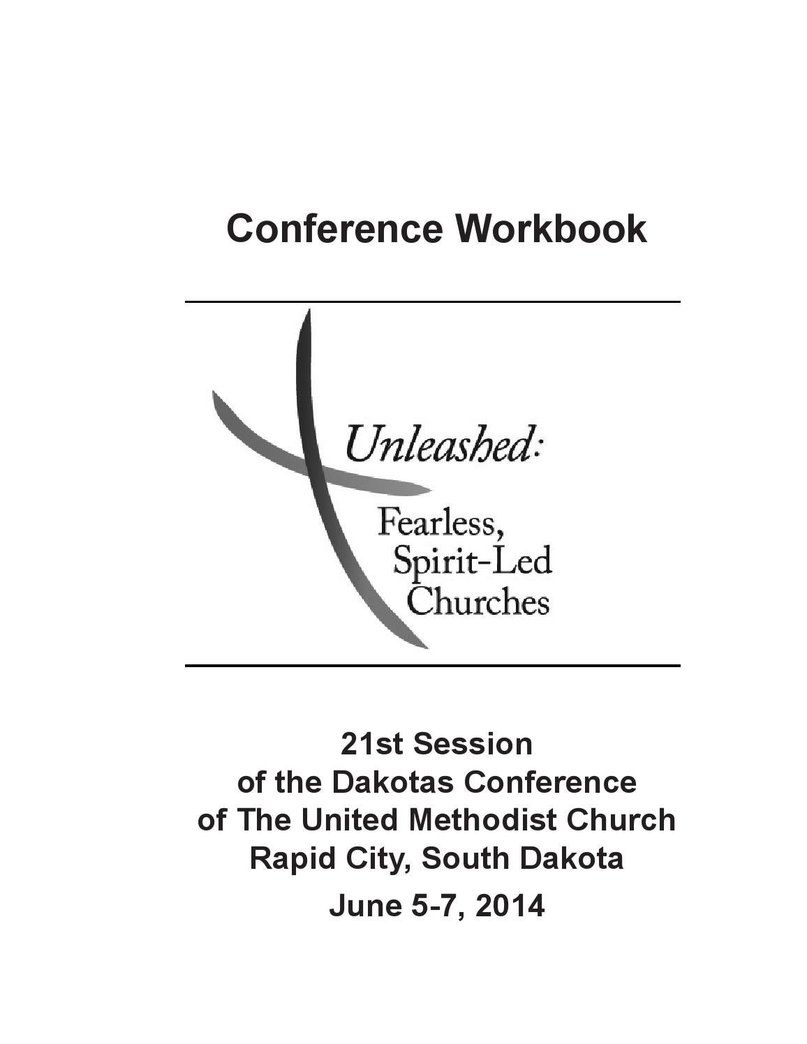 Conference Workbook 2014 by Dakotas Conference UMC - Issuu