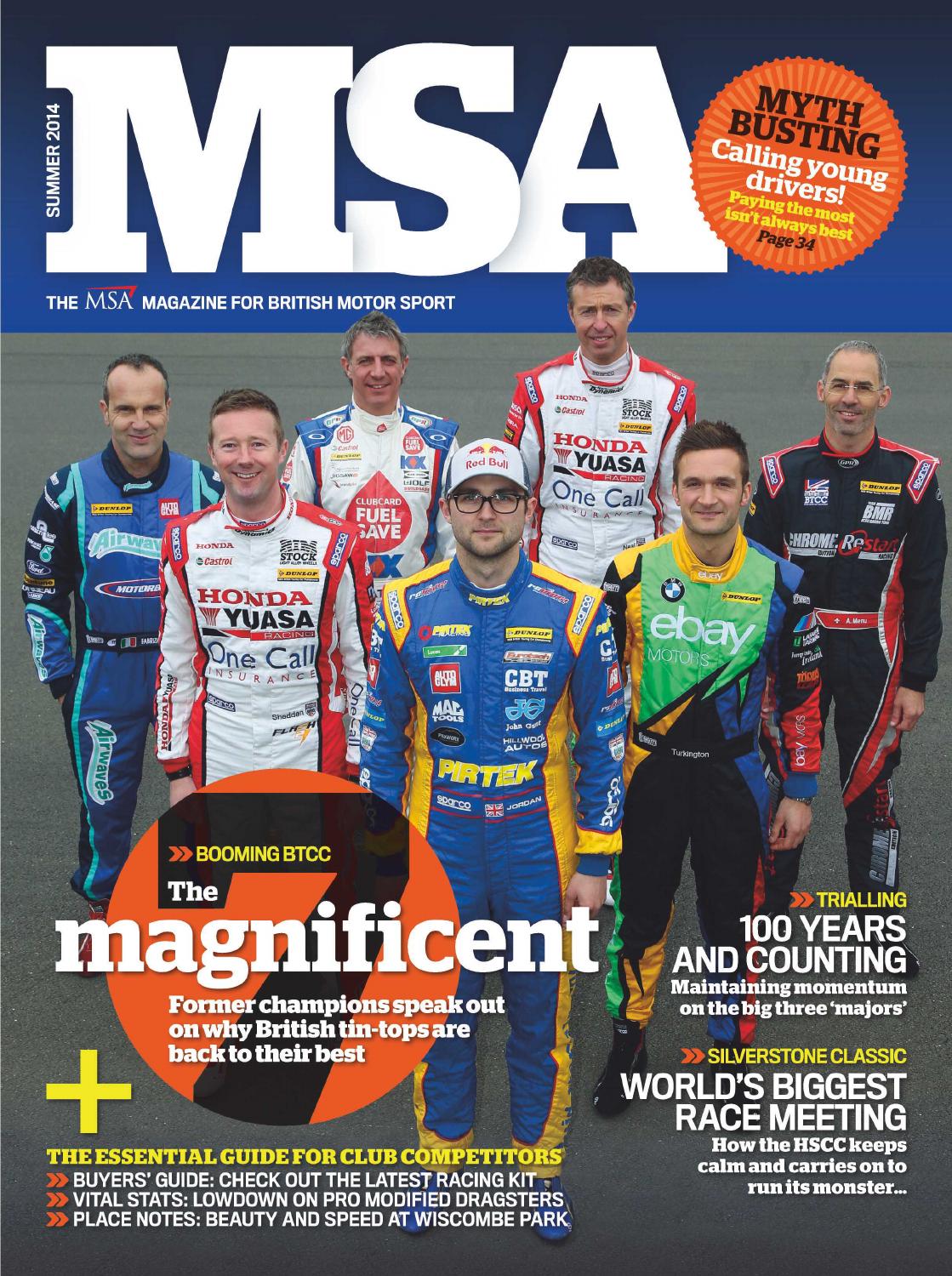 MSA magazine, summer 2014 by Motorsport UK - Issuu