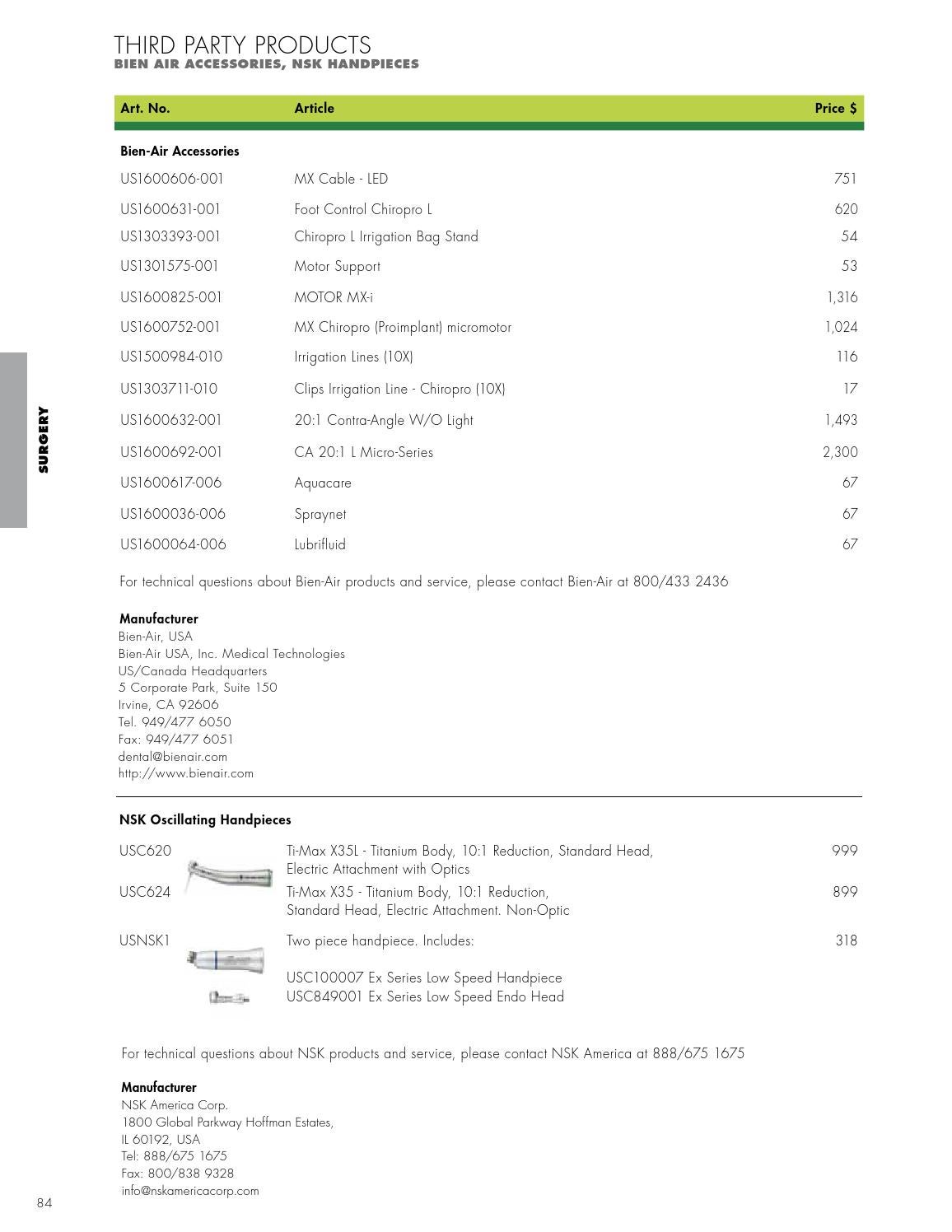 Straumann USA Product Catalog 2014 by Institut Straumann AG - Issuu
