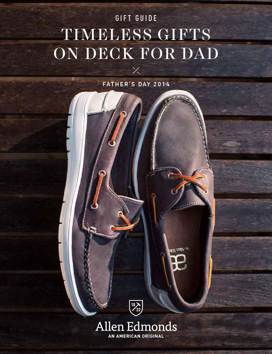 2014 Allen Edmonds Father's Day Gift Guide by Allen Edmonds Shoe ...