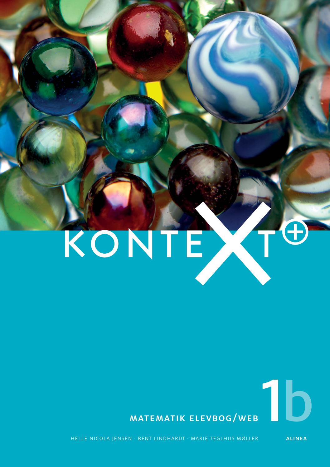 KonteXt +1B, Elevbog/web by Alinea - Issuu