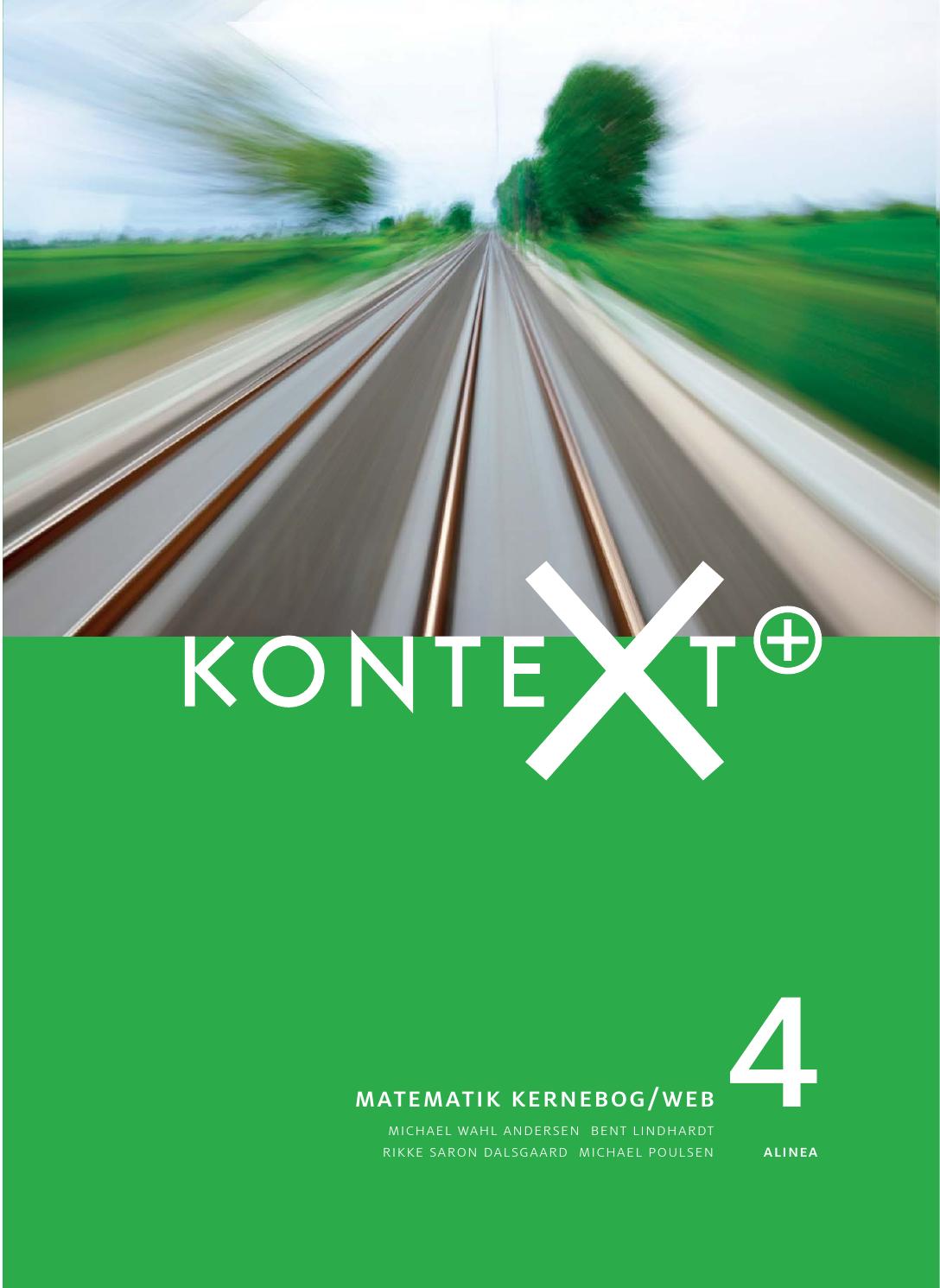 KonteXt +4. Kernebog/web by Alinea - Issuu