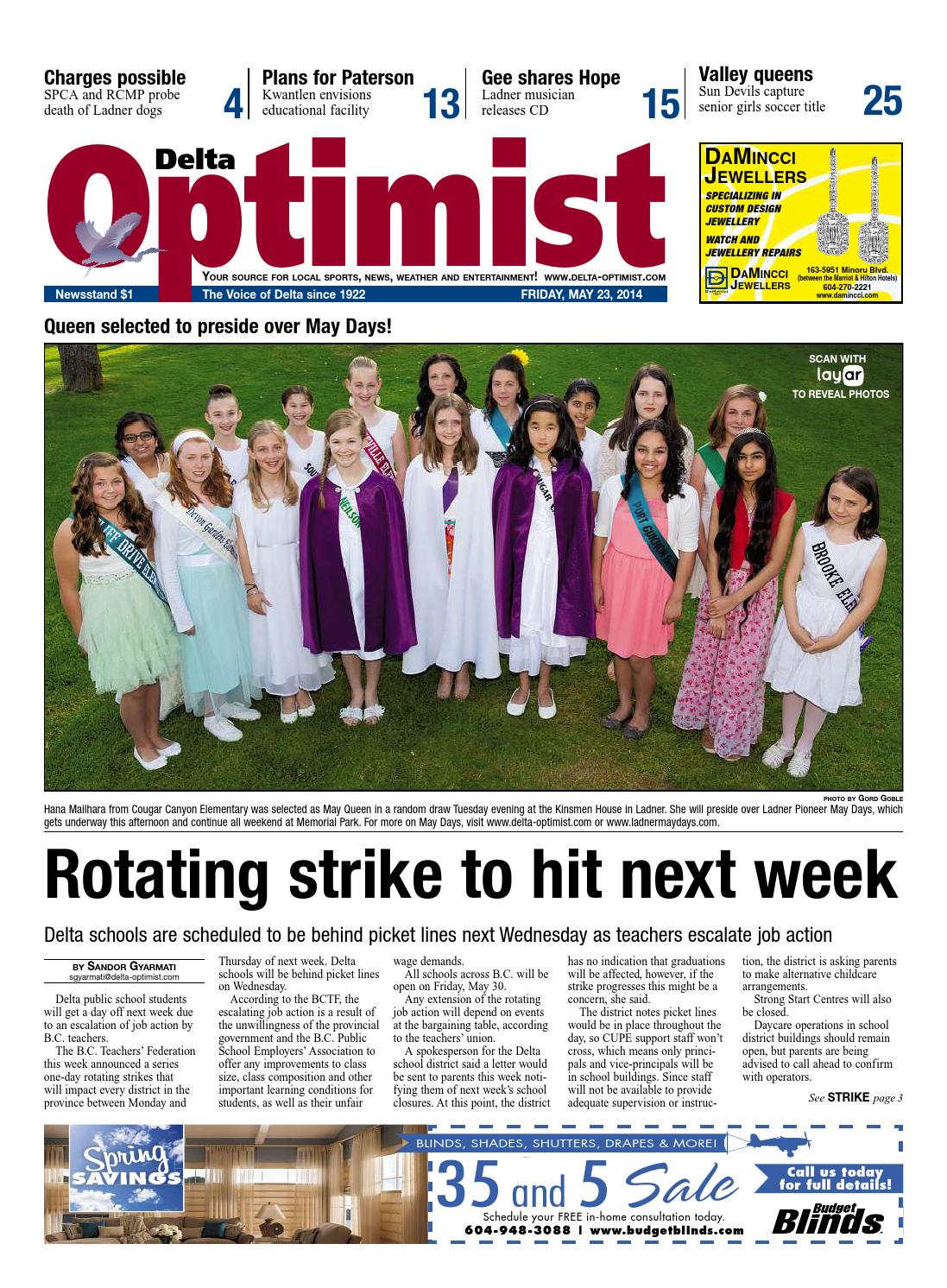 Delta Optimist May 23 2014 by Delta Optimist - Issuu