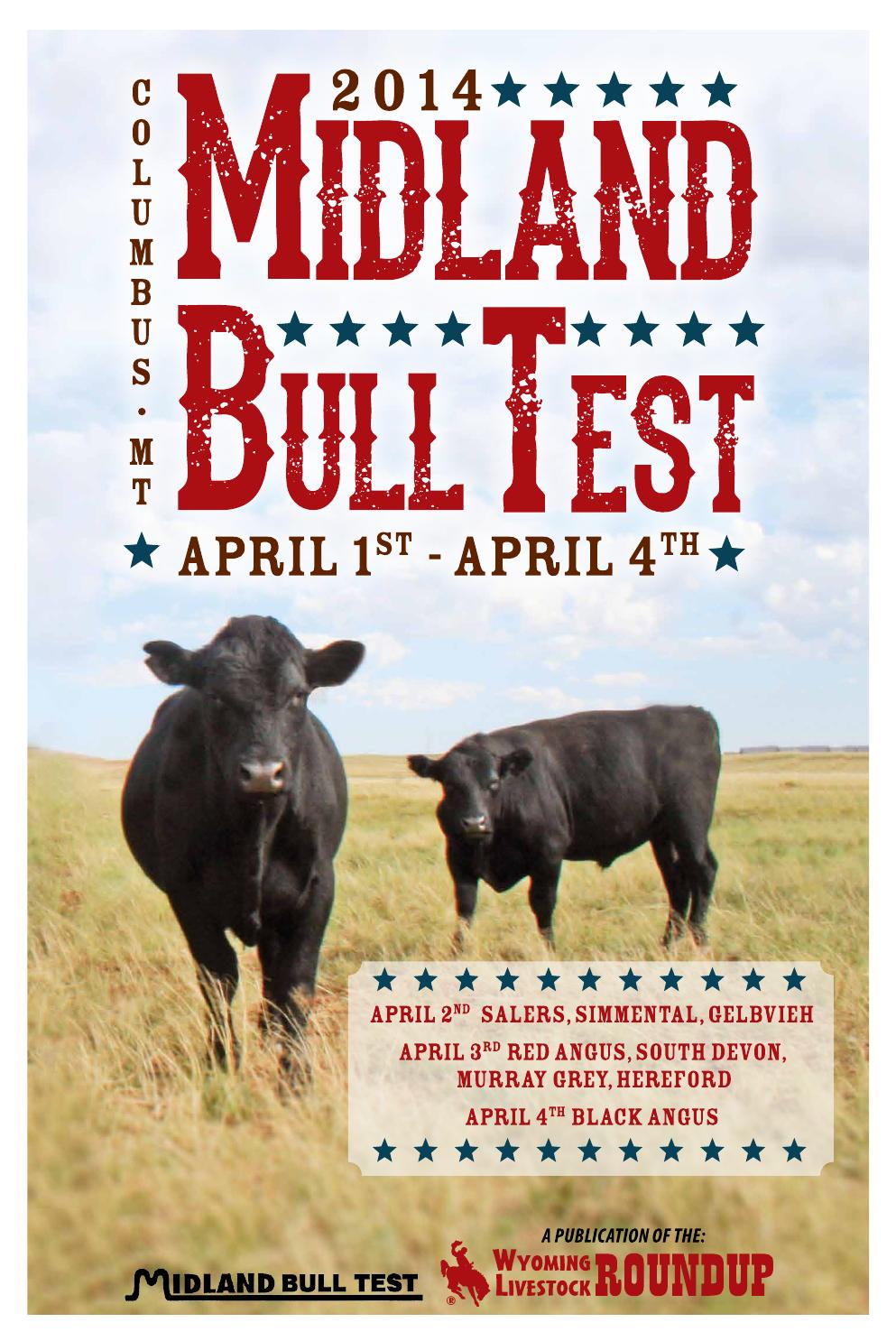 2014 Midland Bull Test Edition by Wyoming Livestock Roundup - Issuu