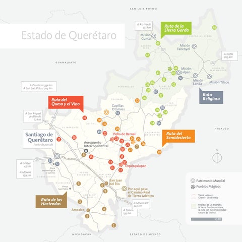 Guía Rutas de Querétaro by Secretaría de Turismo de Querétaro - Issuu