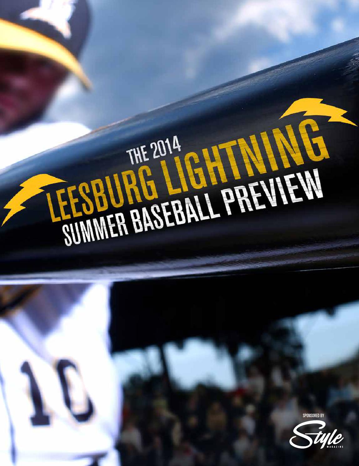 The Summer Baseball Preview of the Leesburg Lightning, featured in the June 2014 issue of STYLE ...