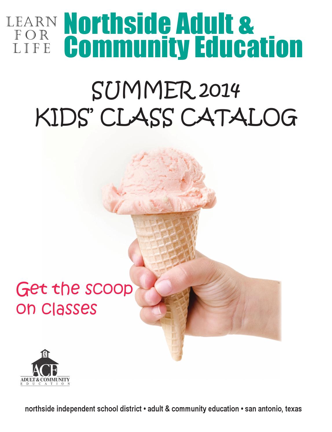 Summer 2014 Kids Catalog by NISD Community Ed - Issuu