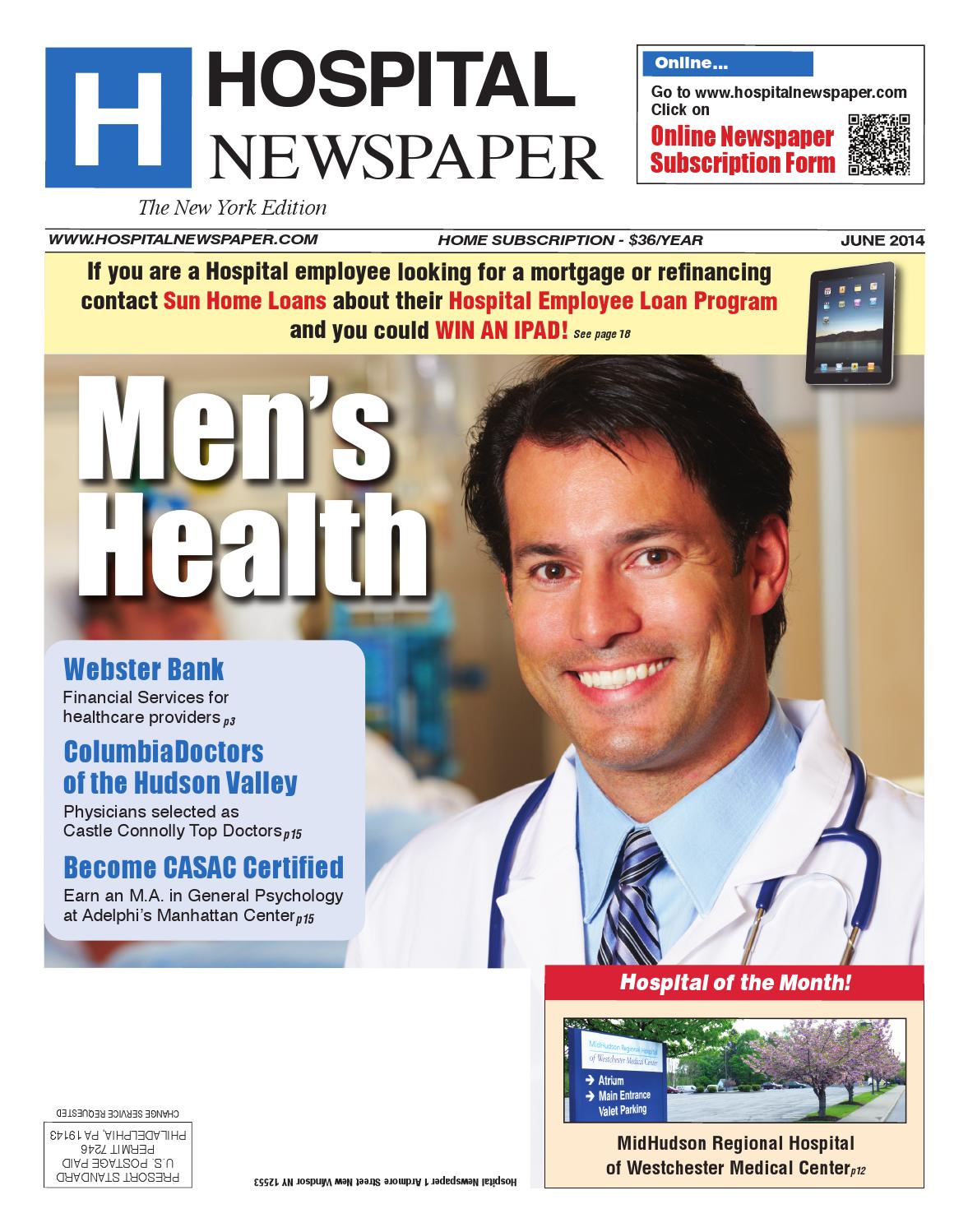 Hospital Newspaper New York June 2014 ebook by Belsito Communications ...