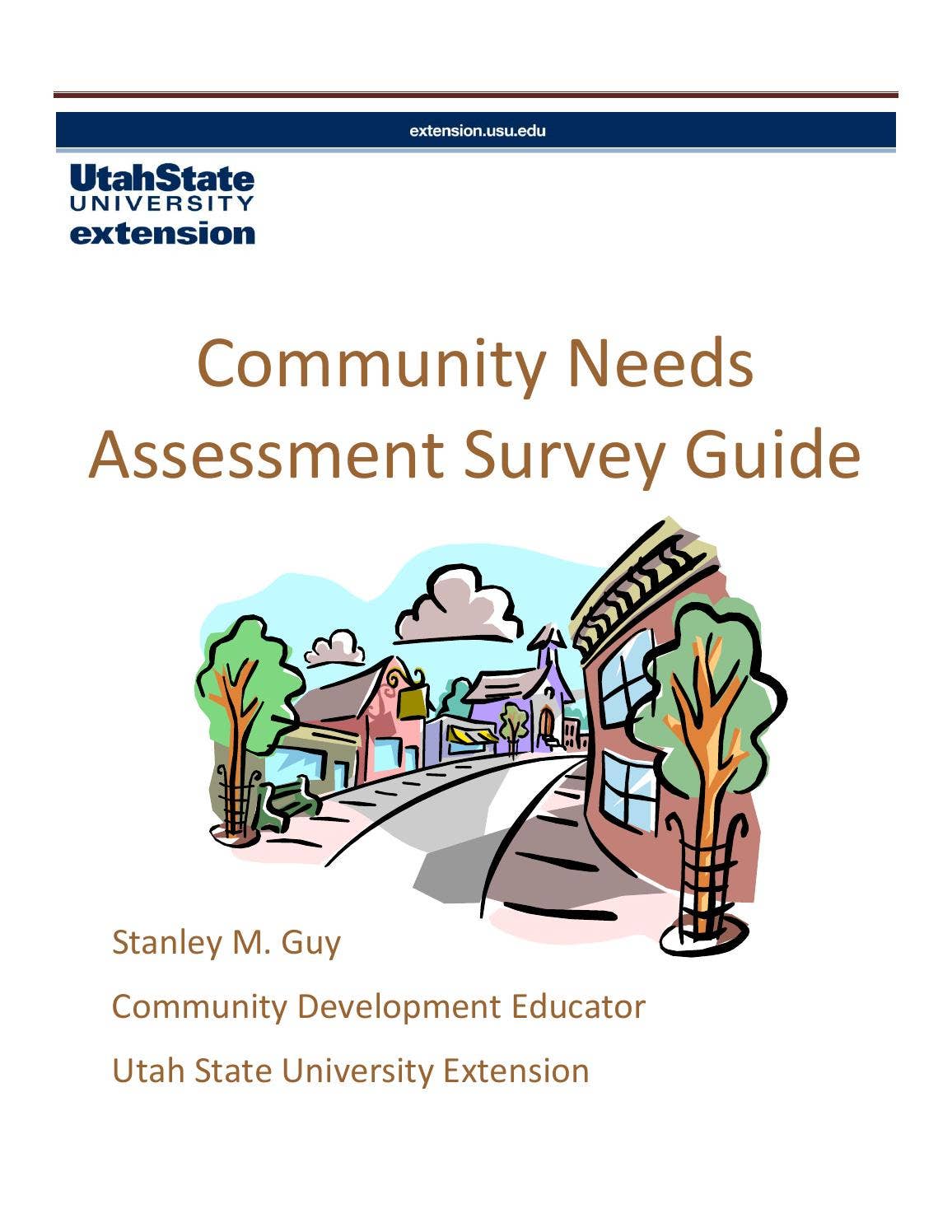 Community Needs Assessment Survey Guide by Utah State University ...