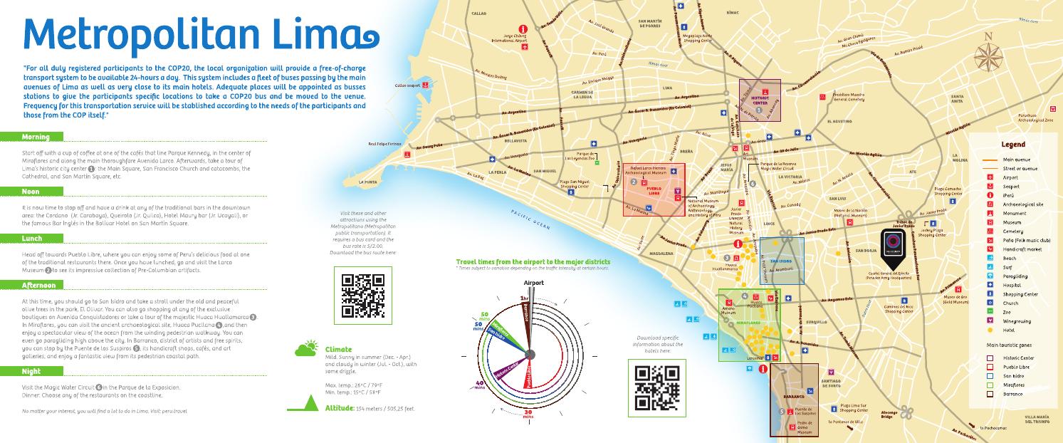 Mapa Lima COP by Visit Peru - Issuu