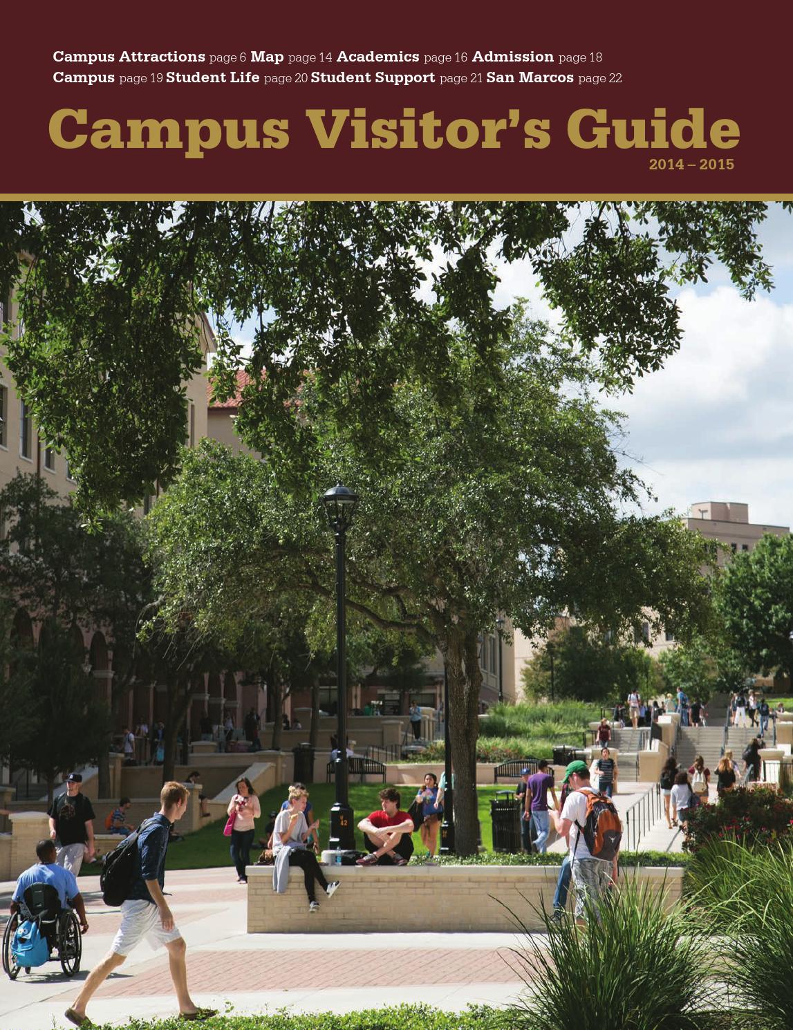 Texas State - Campus Visitor's Guide - 2014–2015 by Digital Publisher ...