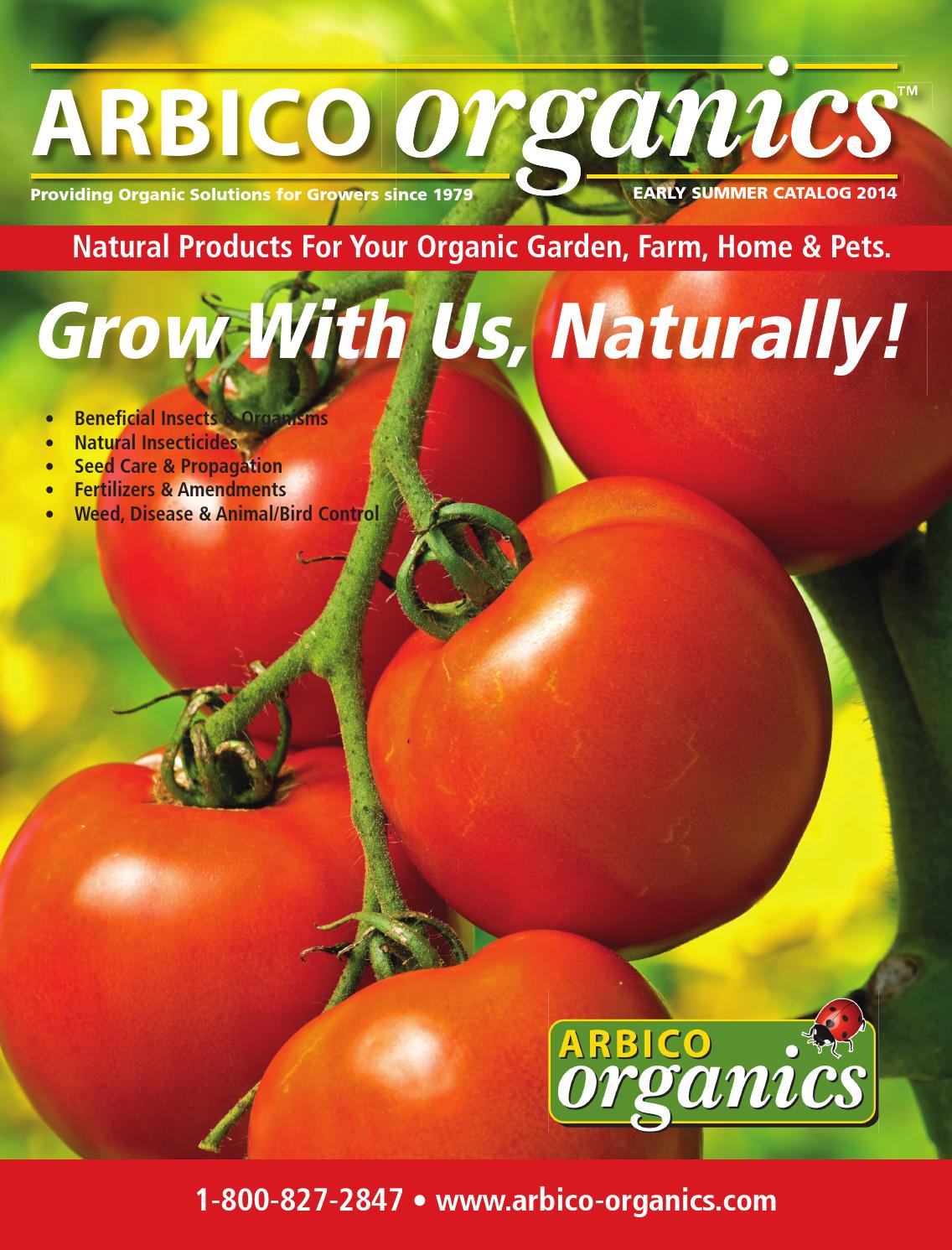 ARBICO Organics Early Summer Catalog 2014 by ARBICO Organics - Issuu