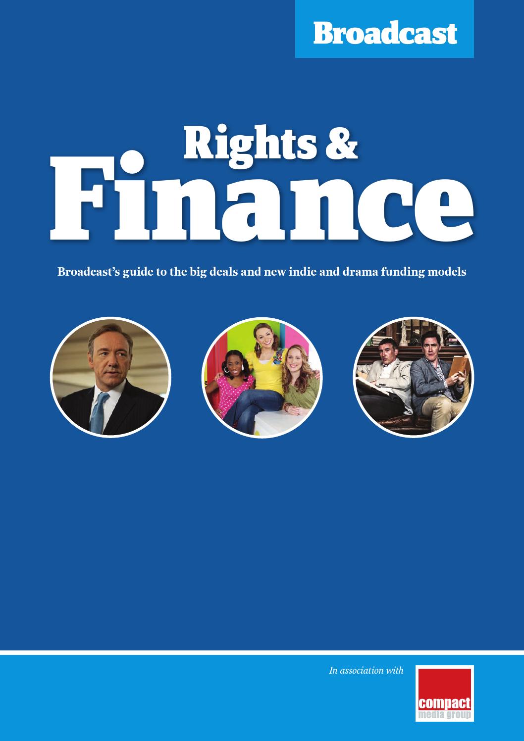 Broadcast Rights and Finance 2014 by Media Business Insight - Issuu