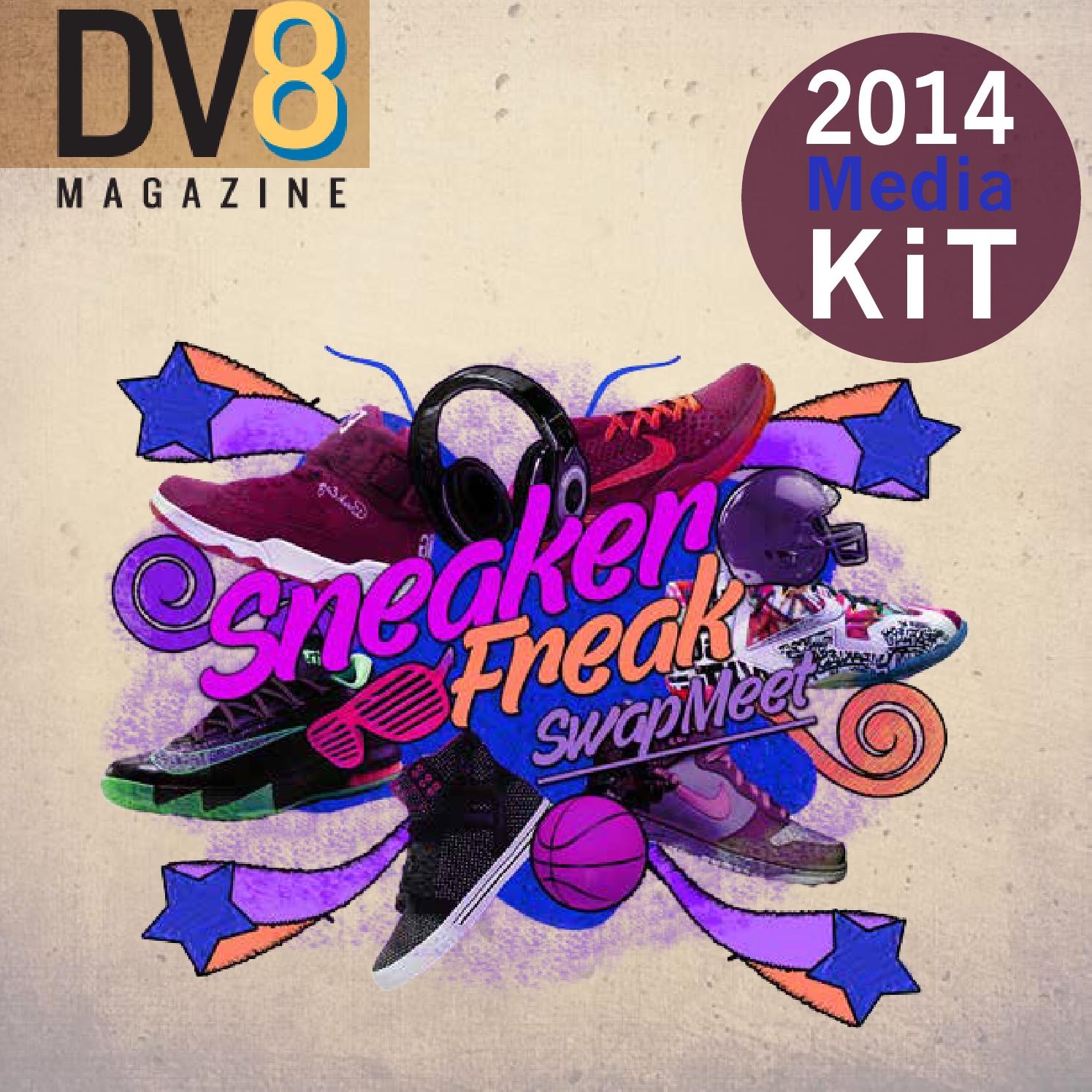 DV8 Magazine / Sneaker Freak Swap Meet Media Kit by Deviate Publishing ...