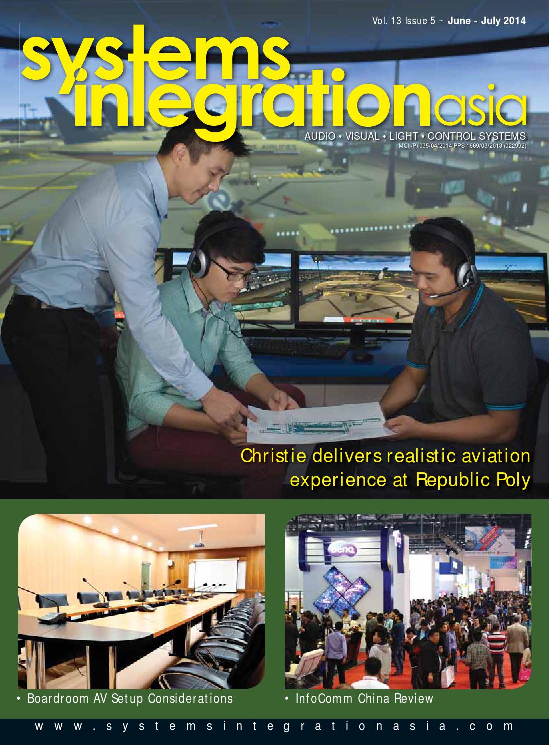 Systems Integration Asia June-July 2014 by Spinworkz Pte Ltd - Issuu