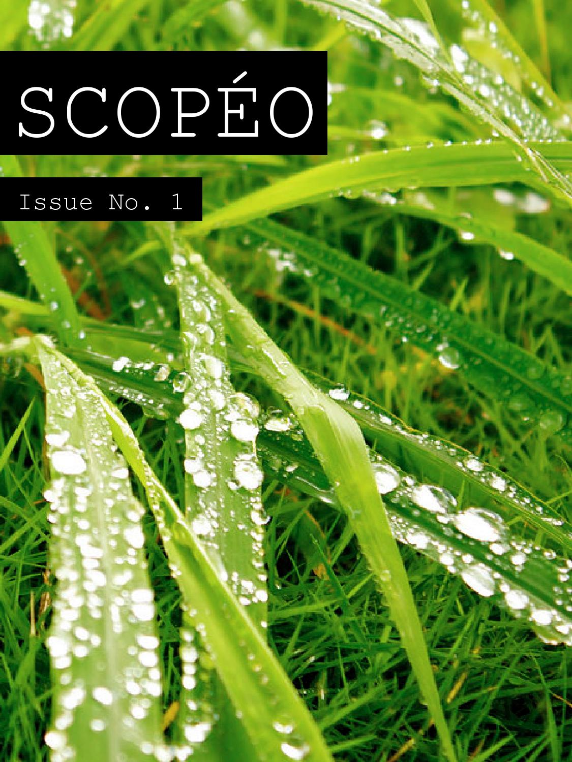 SCOPÉO by Natasha Rodriguez - Issuu