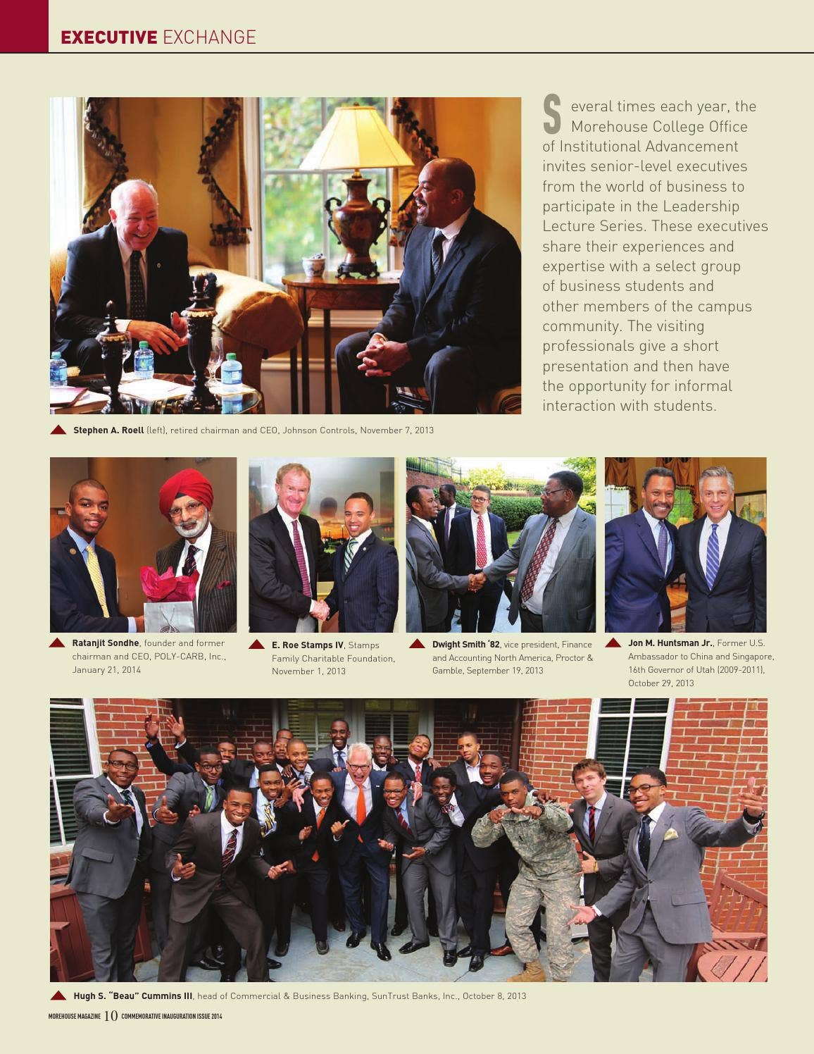 Morehouse Magazine Commemorative Inauguration Issue | 2014 by Morehouse ...