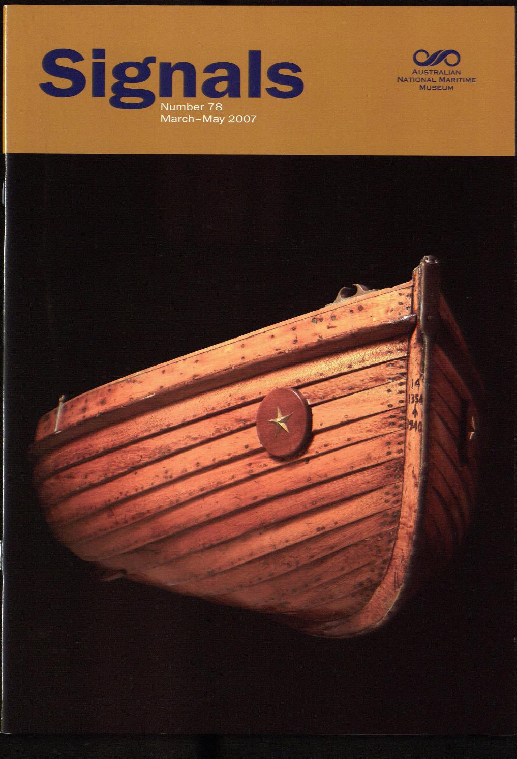 Signals, Issue 78 by Australian National Maritime Museum - Issuu