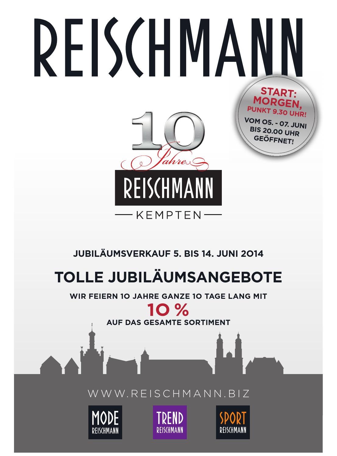 10 Jahre Reischmann Kempten by Reischmann Fashion + Sport - Issuu