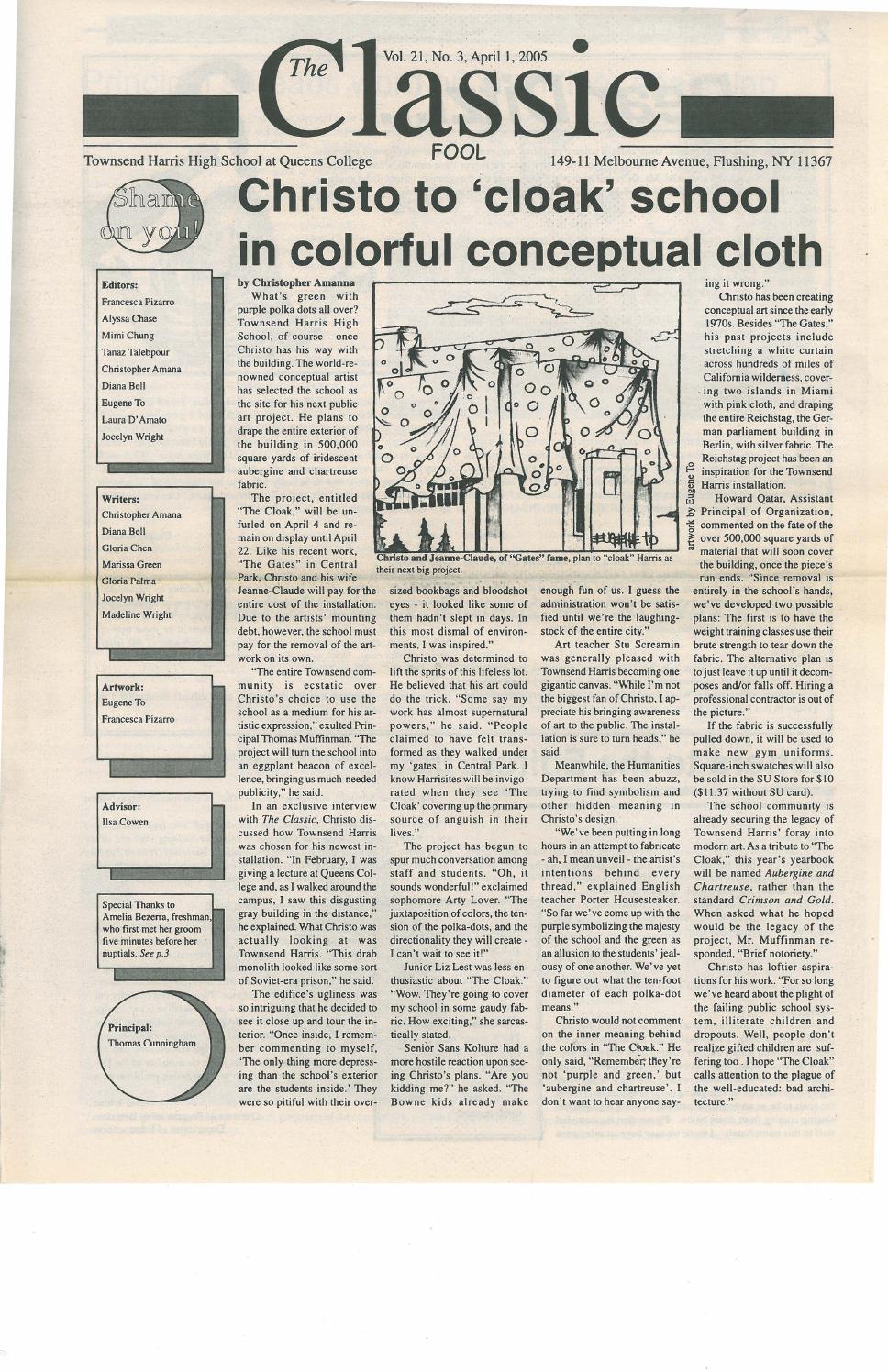 Classic newspaper Volume 21 Issue no. 3 by The Classic - Issuu