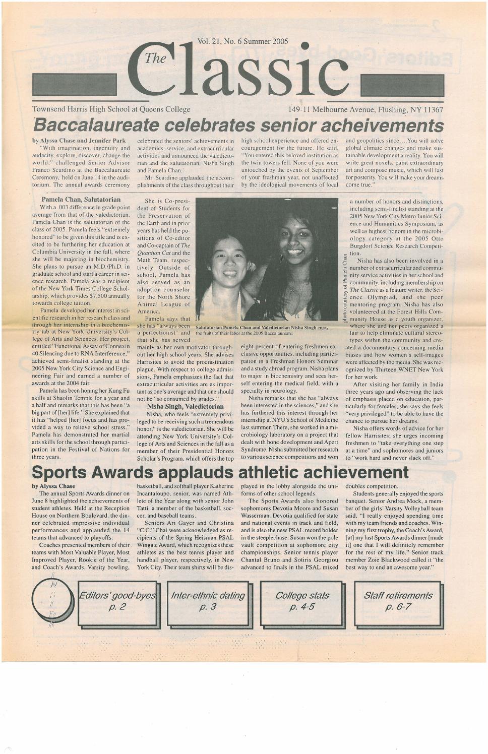 Classic newspaper Volume 21 Issue no. 6 by The Classic - Issuu