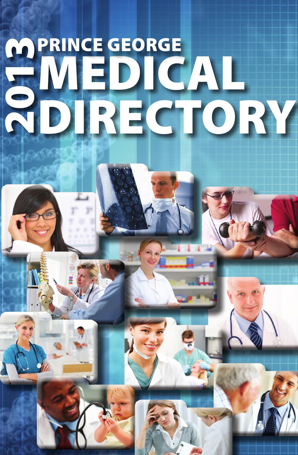 Medical directory 2013 by Prince George Citizen - Issuu