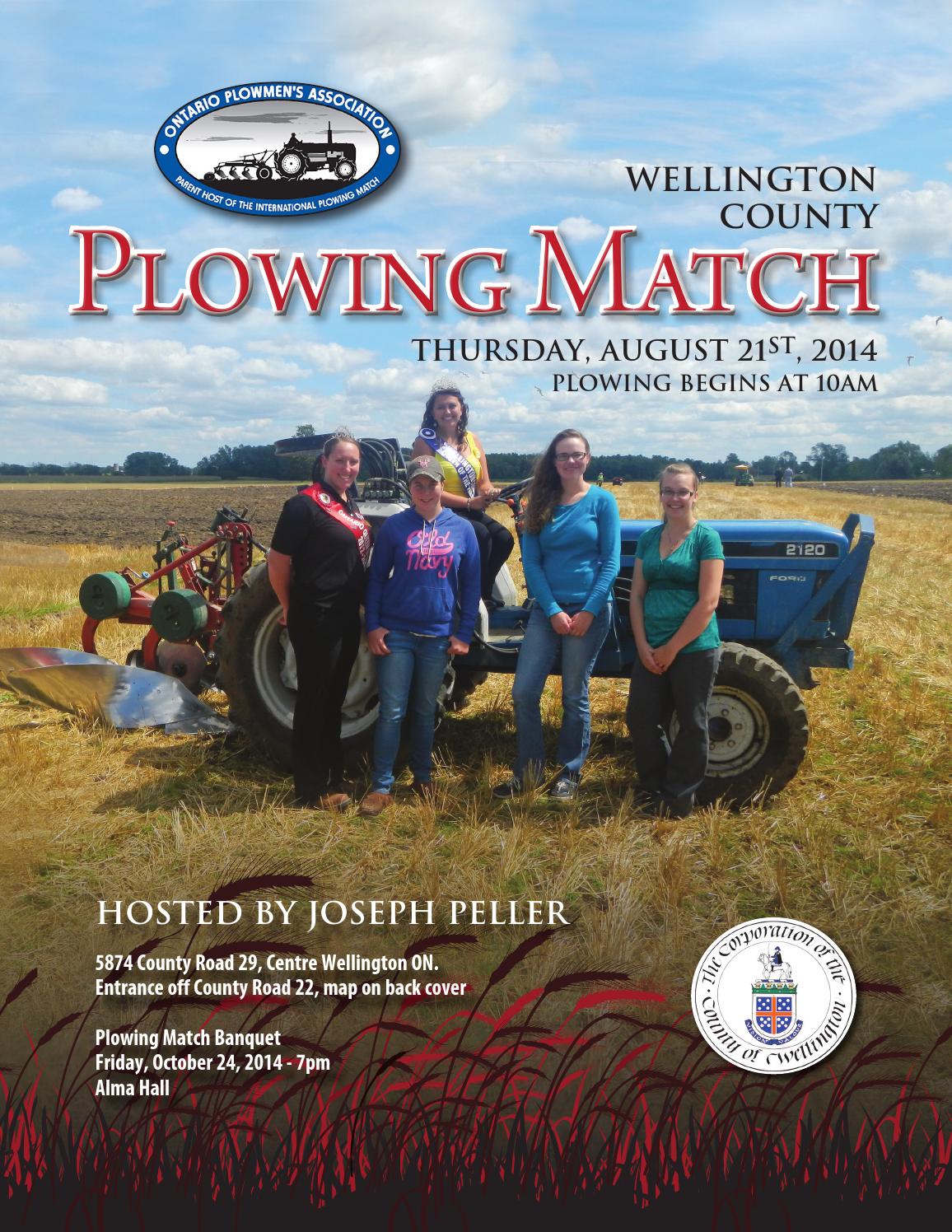 Wellington County Plowing Match 2014 by WHA Publications Ltd. - Issuu