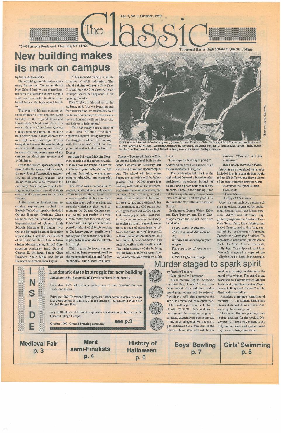 The Classic newspaper Volume 7 Issue no. 1 by The Classic - Issuu