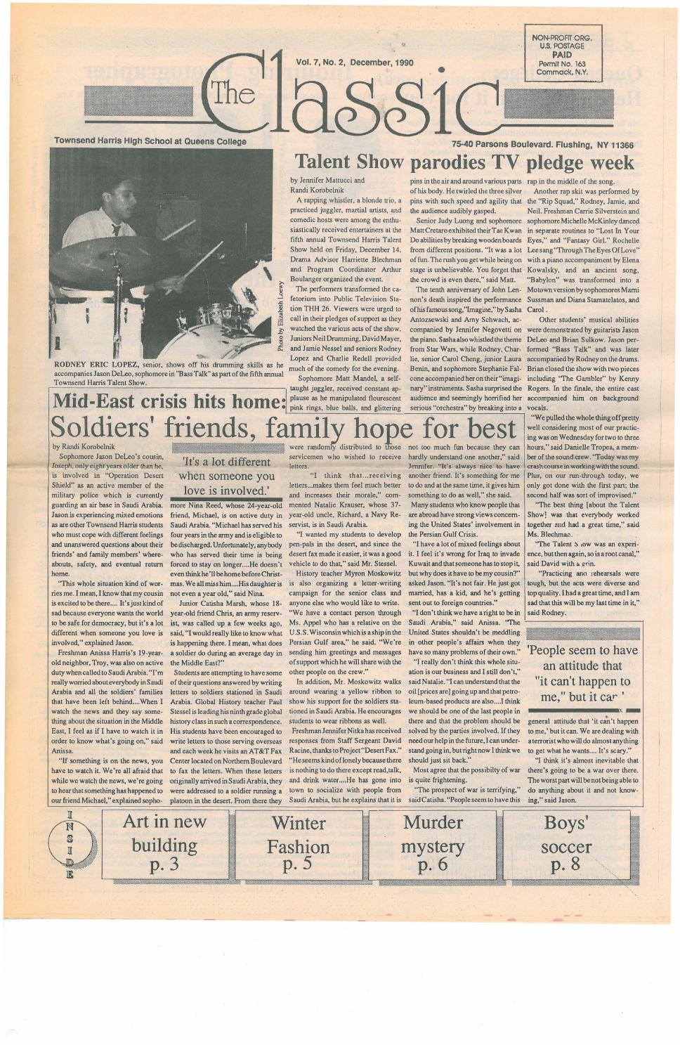 The Classic newspaper Volume 7 Issue no. 2 by The Classic - Issuu