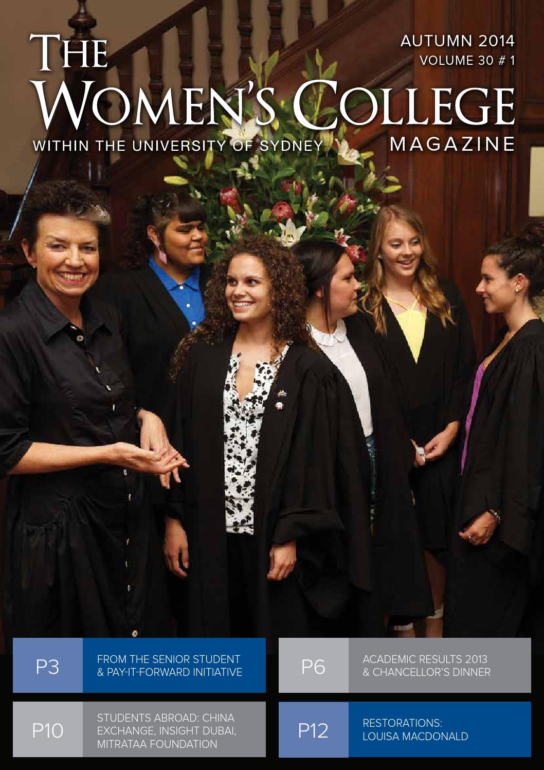 The Women's College Magazine Autumn 2014 by Tiffany Donnelly - Issuu