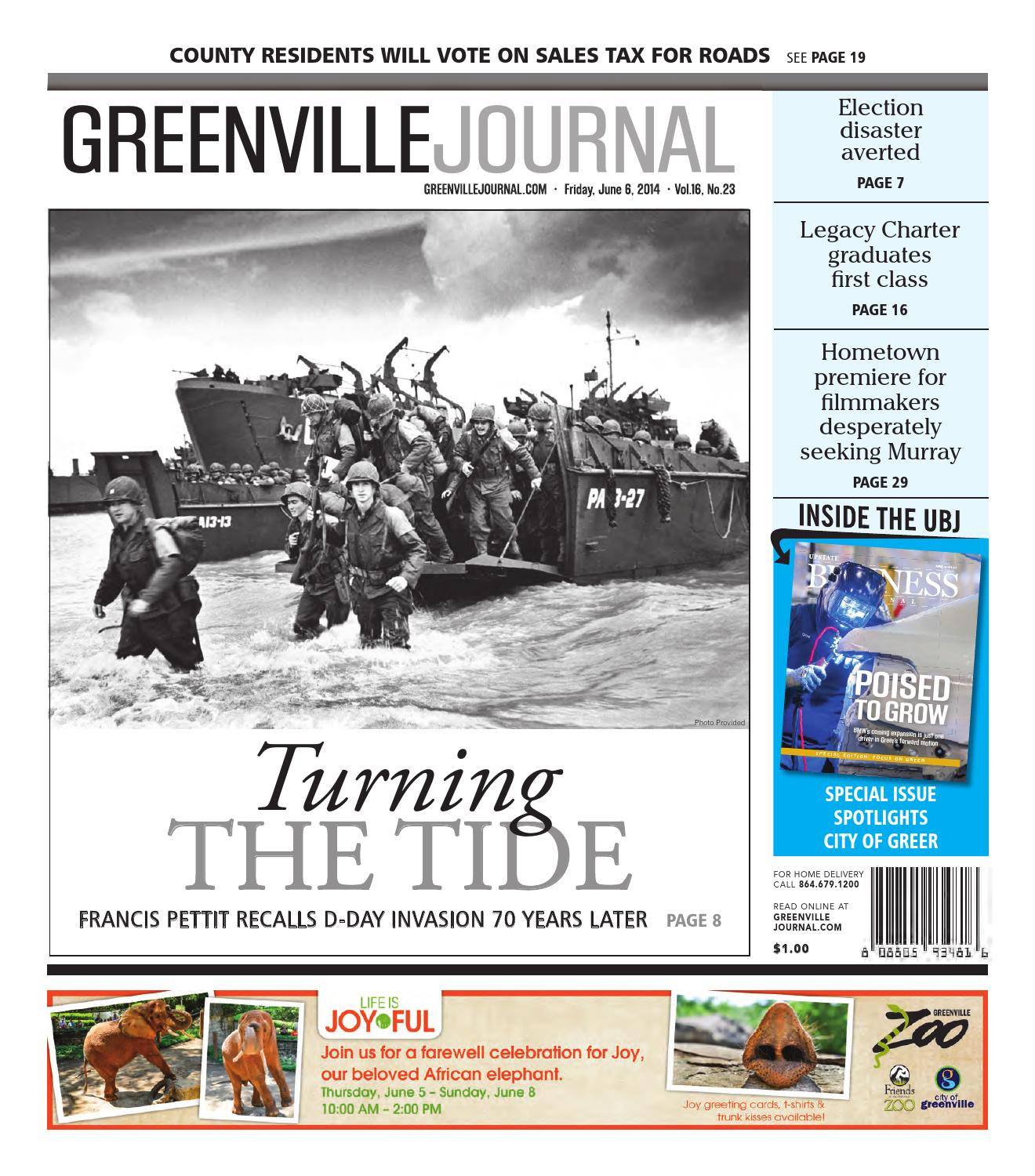 June 6, 2014 Greenville Journal by Community Journals - Issuu