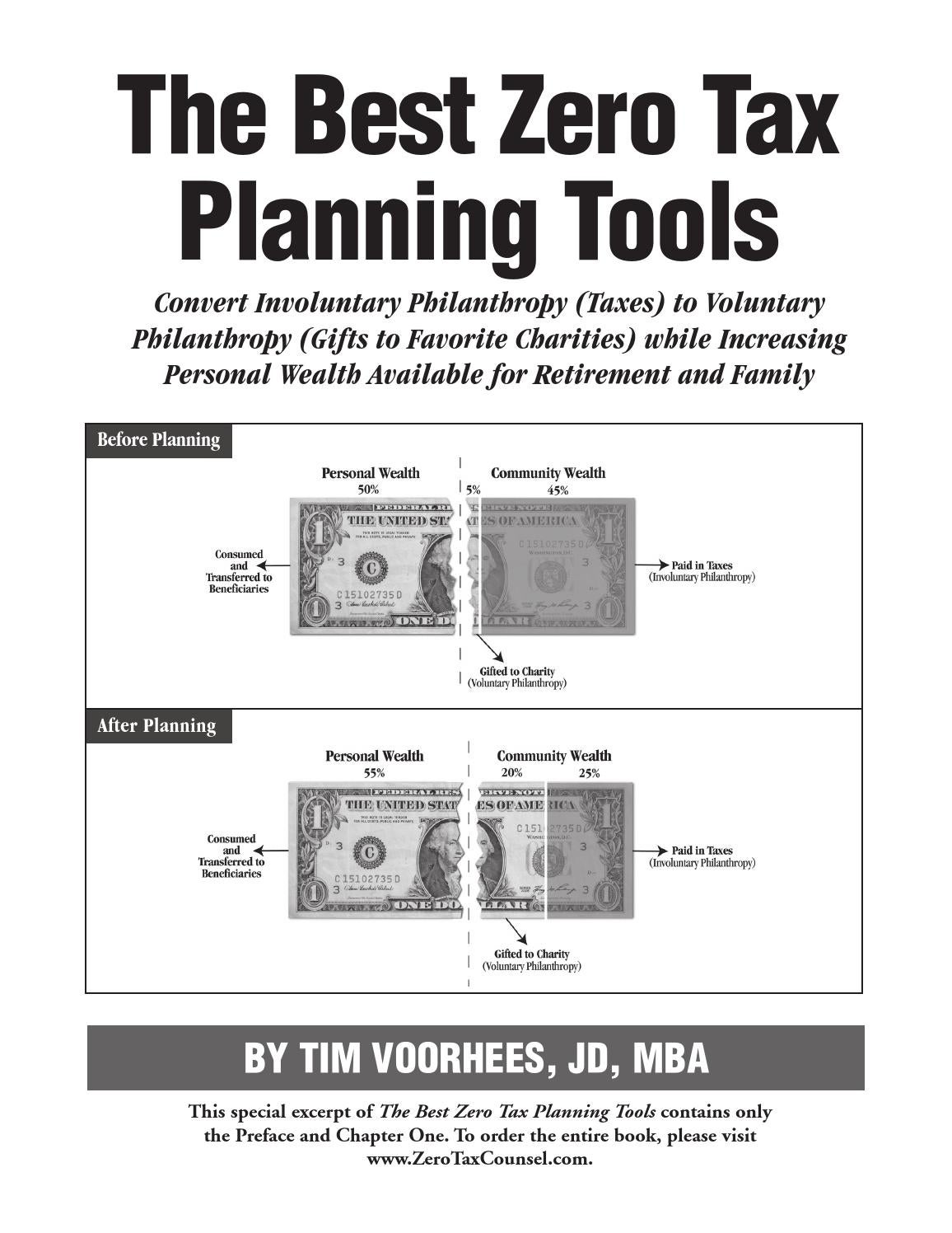 Chapter 1 of The Best Zero Tax Planning Tools by Lindsey McGonegal - Issuu