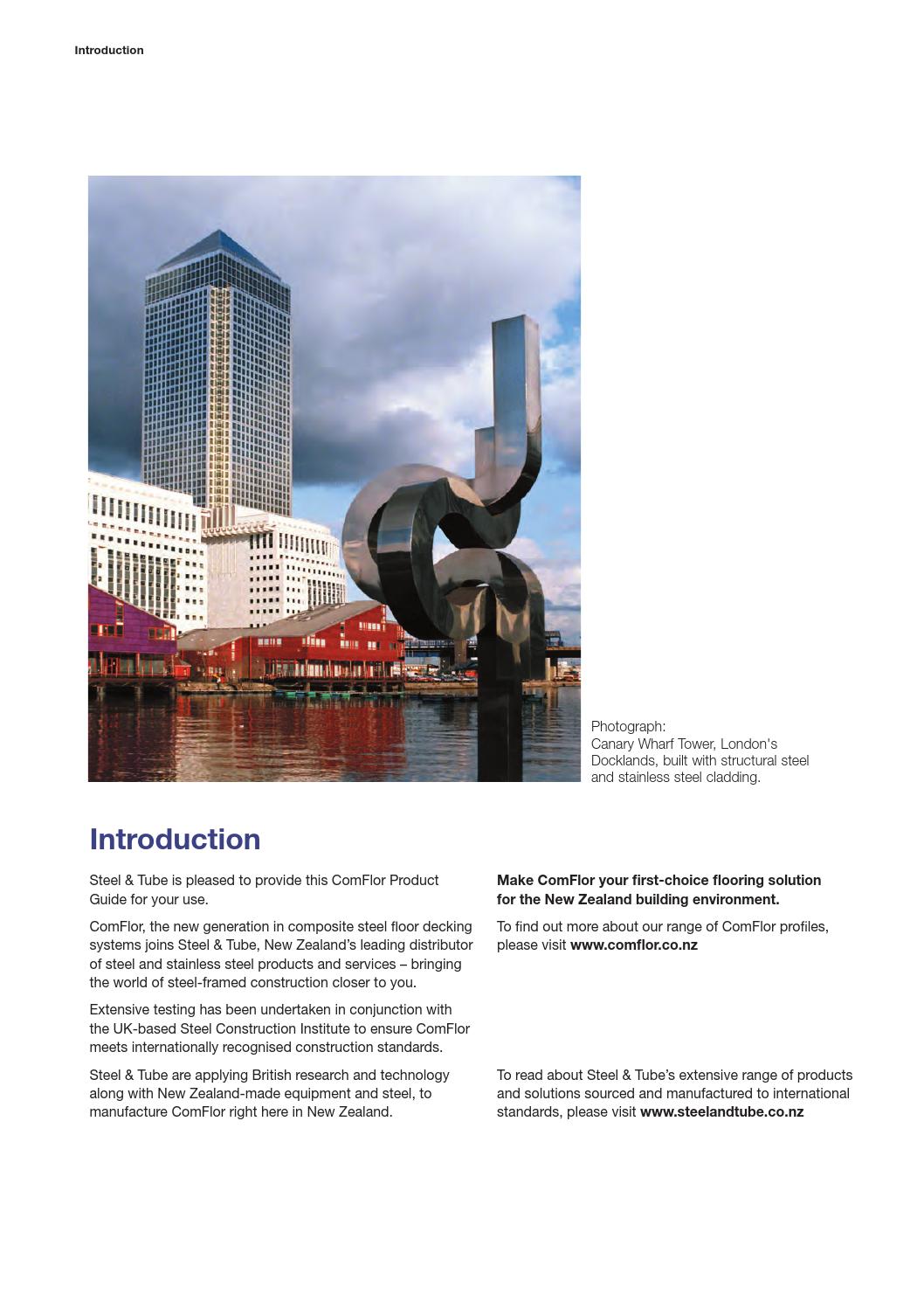 Comflor 210 product guide may 2014 by Steel & Tube - Issuu