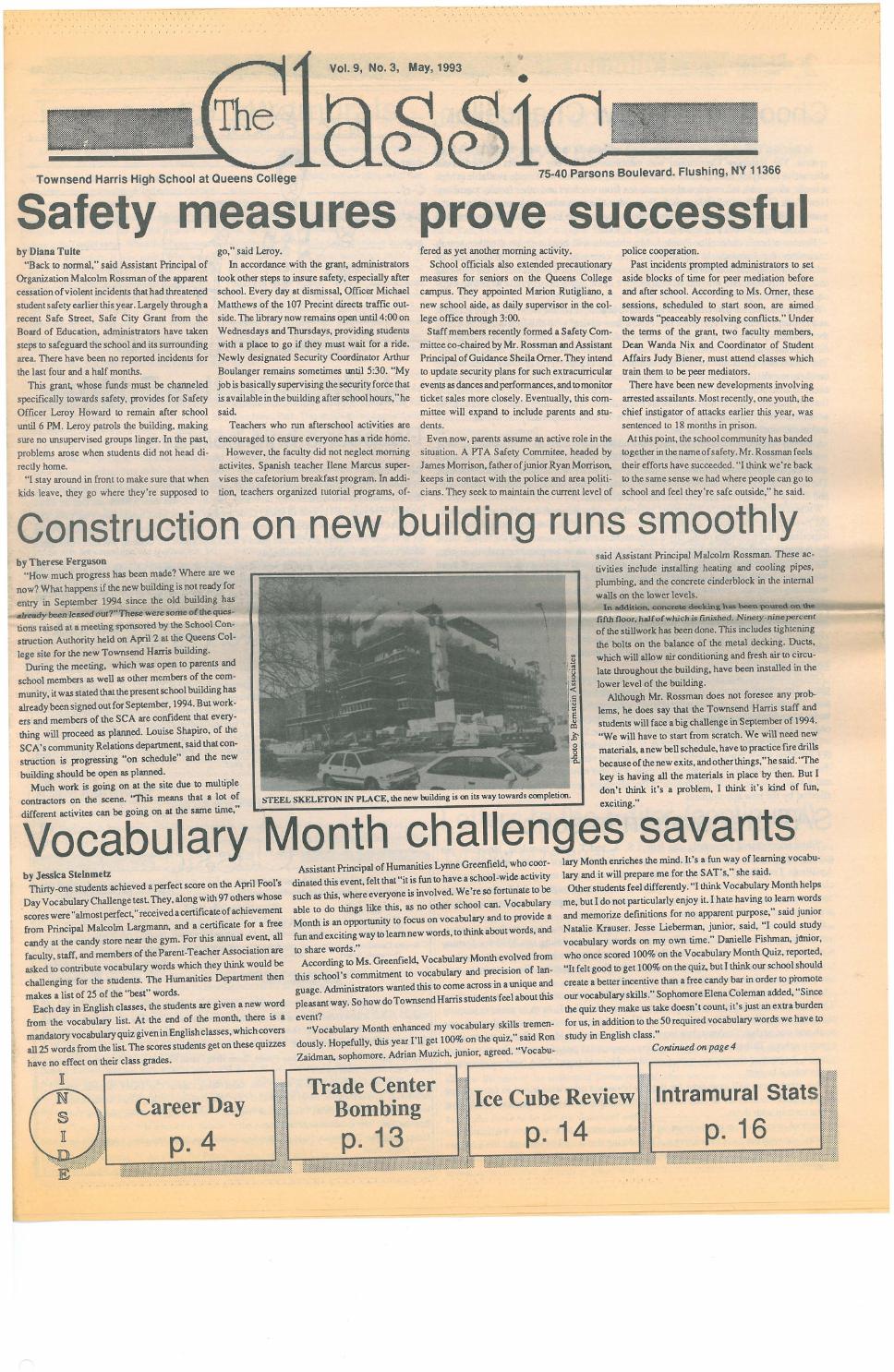 The Classic newspaper Volume 9 Issue no. 3 by The Classic - Issuu