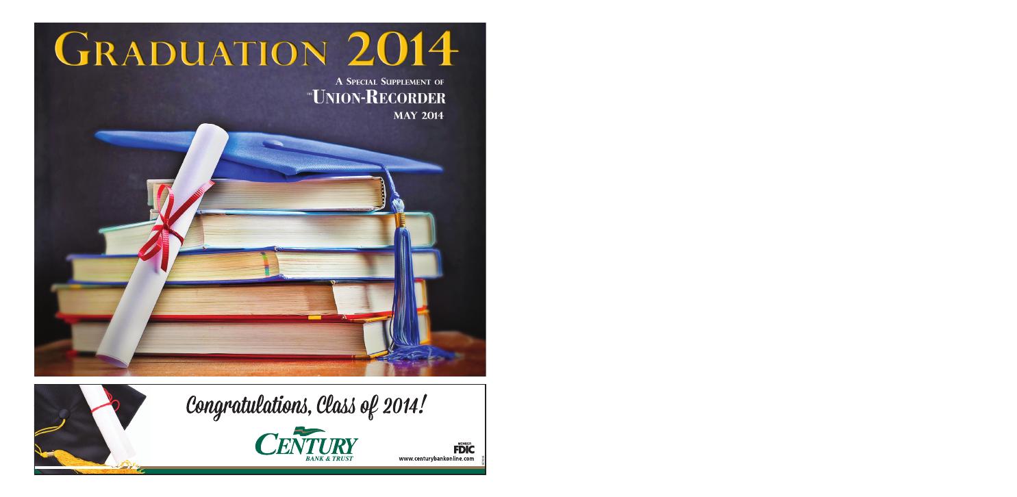 Ur grad 2014 by The Union-Recorder - Issuu