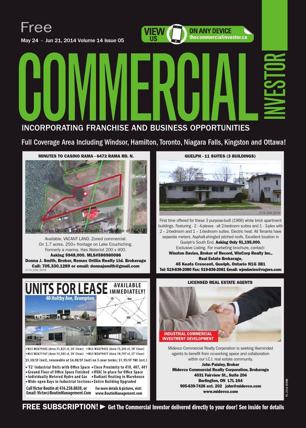 Commercial Investor - 24 May, 2014 by NextHome - Issuu