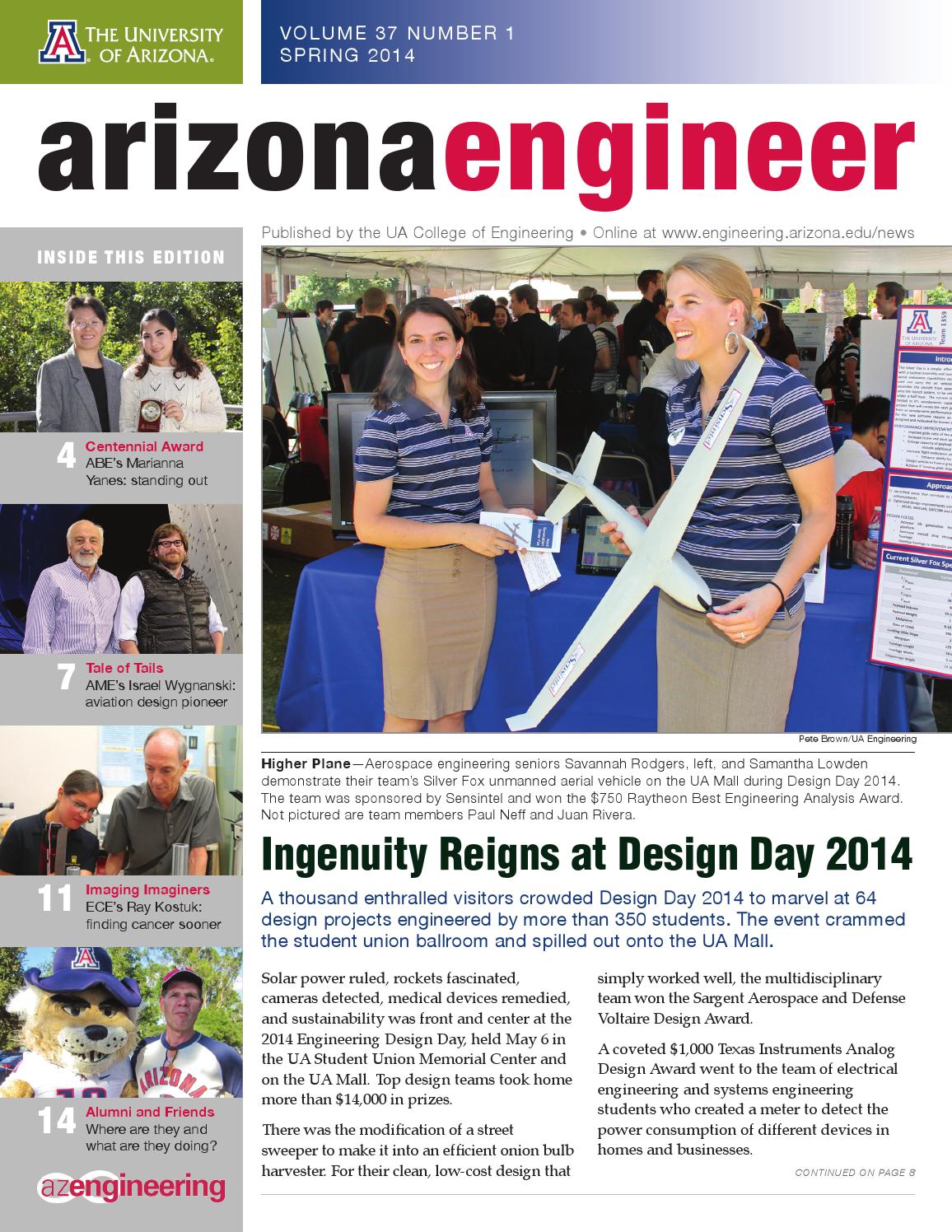 Arizona Engineer | 2014 spring edition by University of Arizona College ...