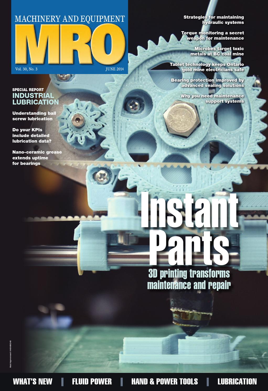 Machinery & Equipment MRO June 2014 by Annex Business Media - Issuu