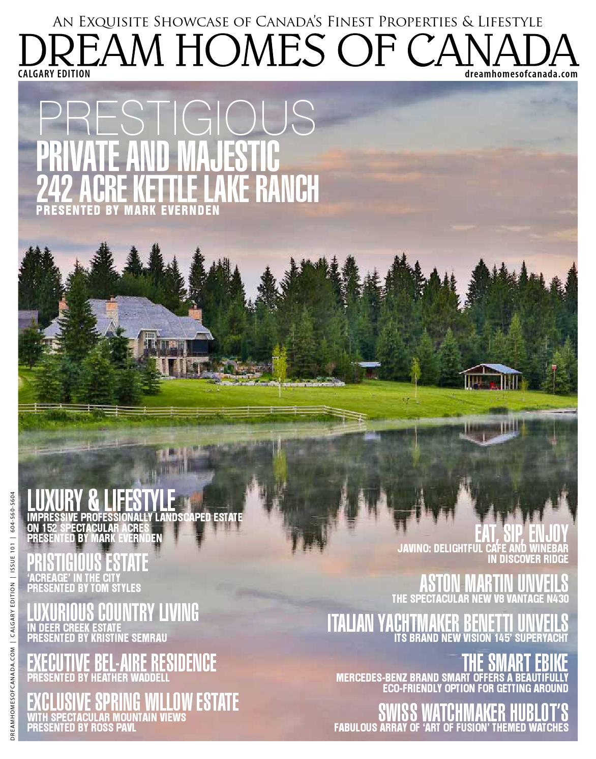 Dream Homes of Canada, Calgary Edition, 2014 issue 02 by Luxe Media Inc ...
