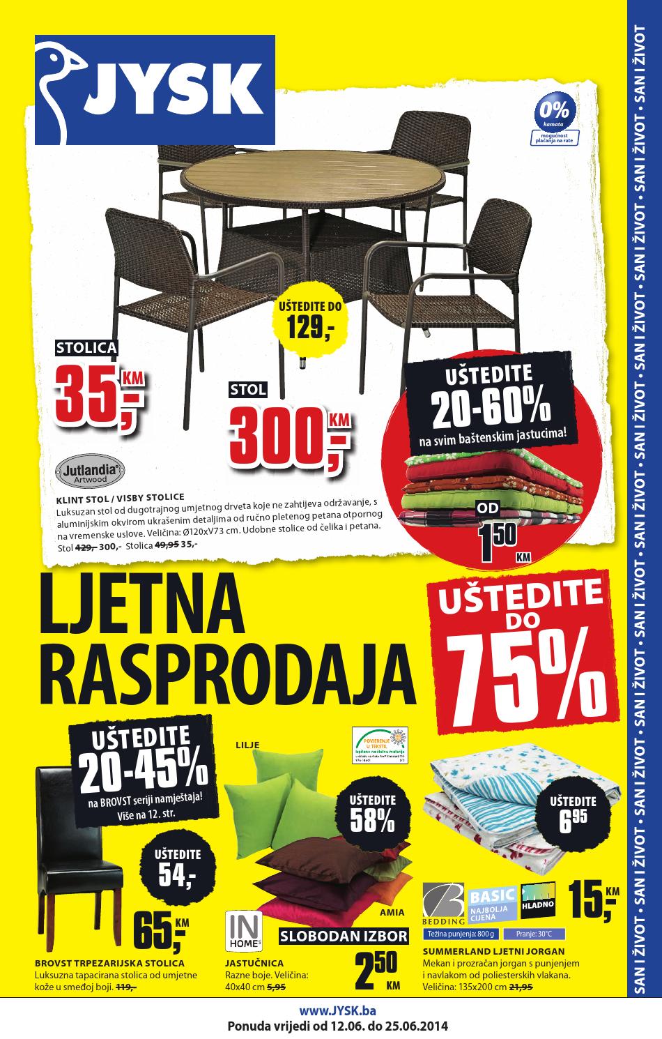 Jysk bih katalog akcija do 25 06 2014 by Catalog.hr - Issuu