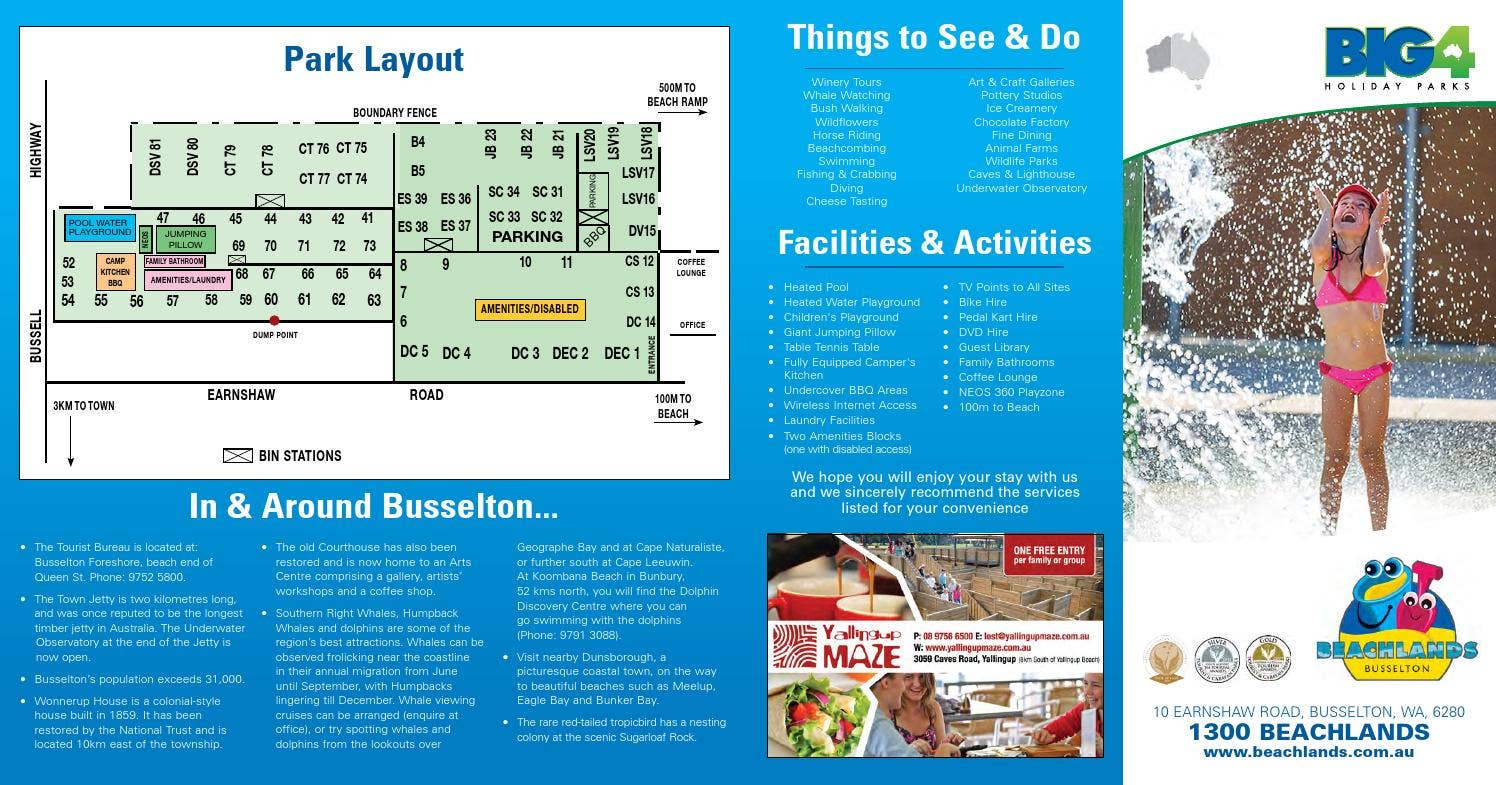Busselton BIG4 Beachlands Holiday Park by Just Brilliant Guides - Issuu