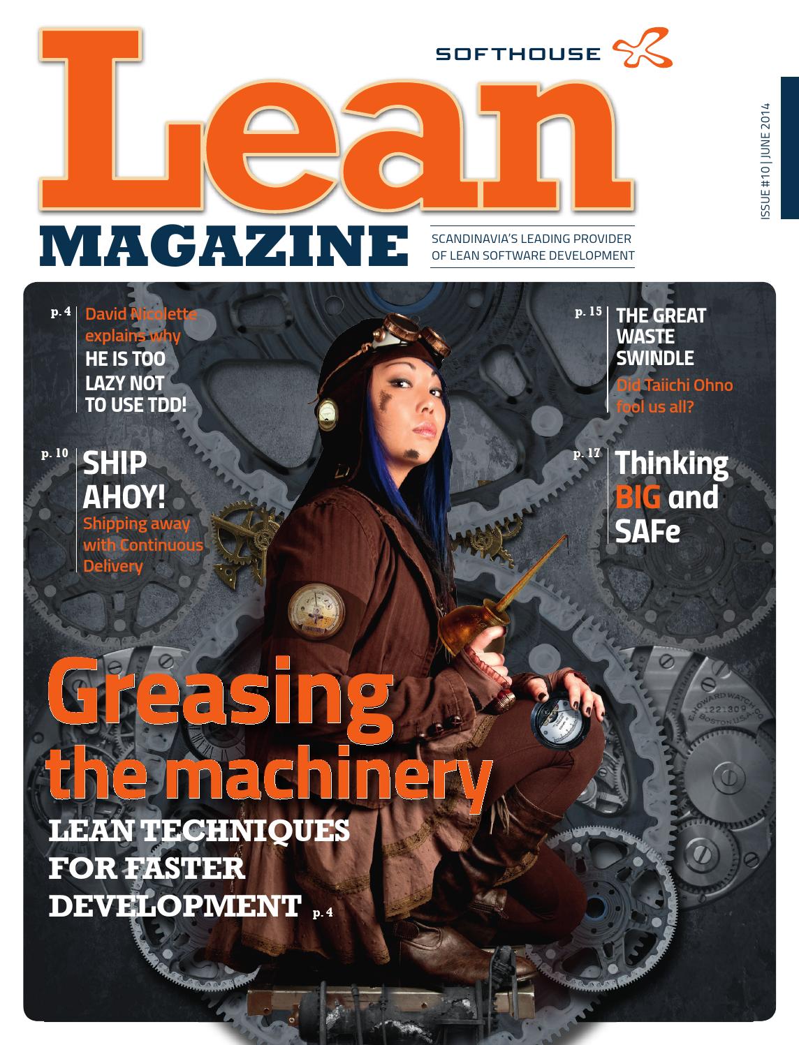 Lean Magazine #10 by Softhouse - Issuu