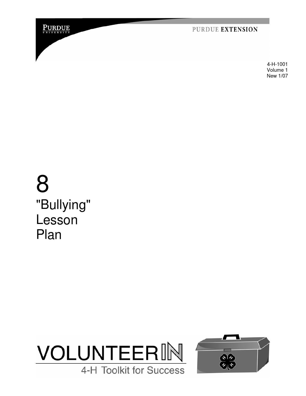 Bullying lesson plan by Fusion Mixed Martial Arts - Issuu