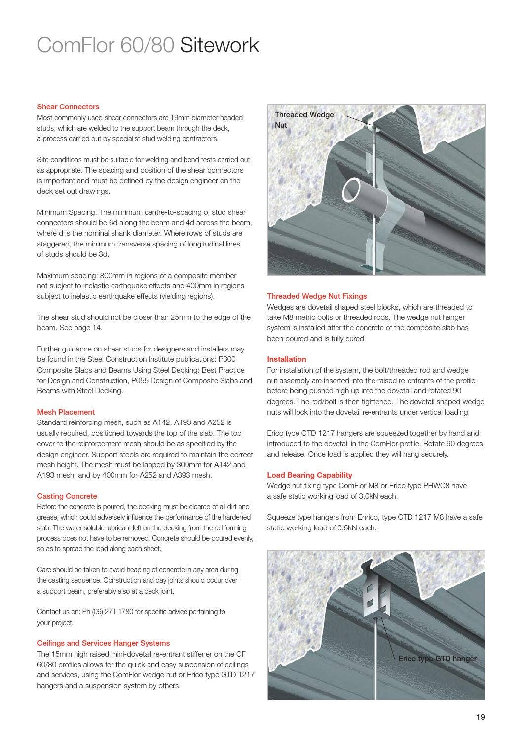 Comflor 60 product guide june 2014 by Steel & Tube - Issuu