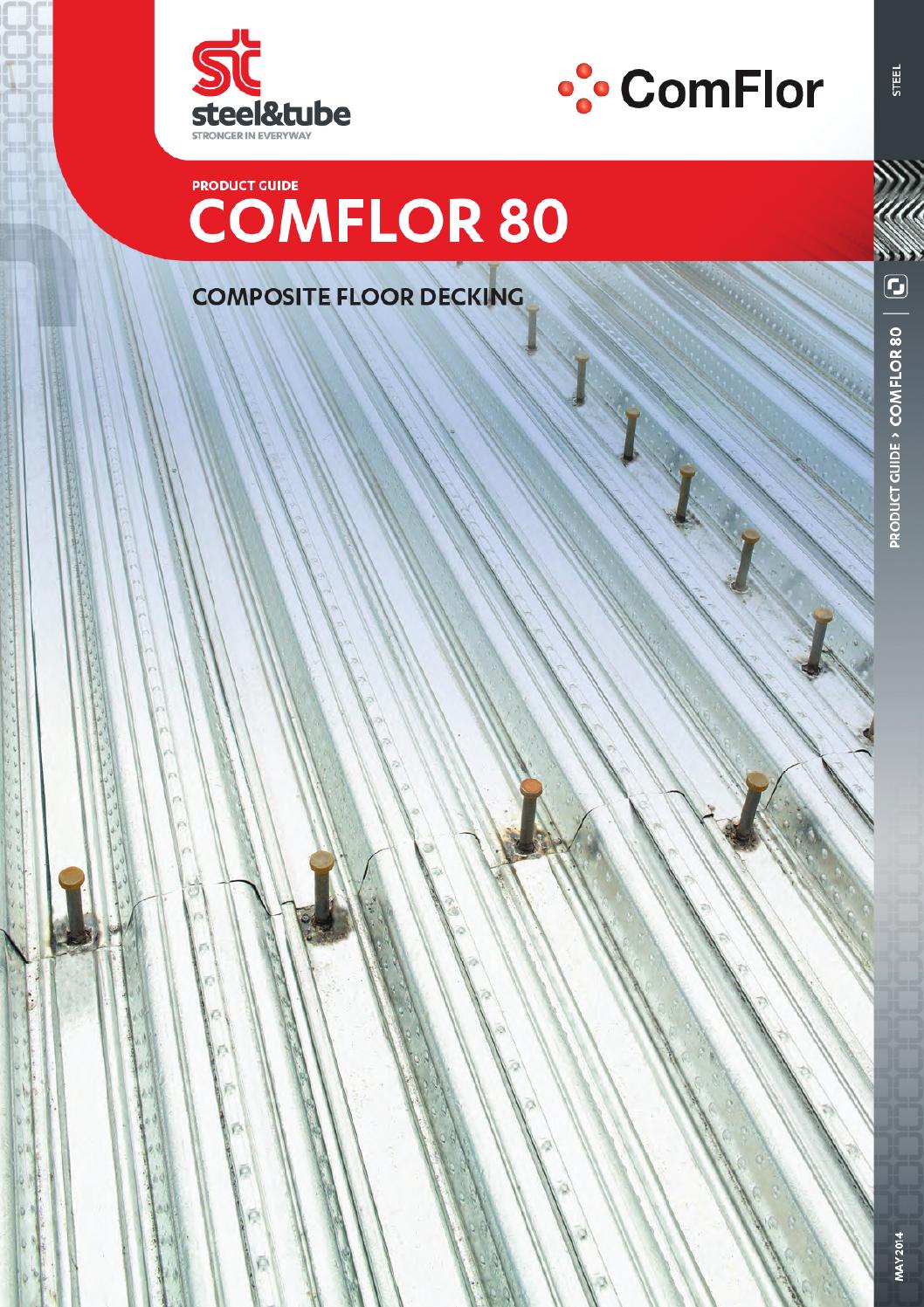 Comflor 80 product guide june 2014 by Steel & Tube - Issuu